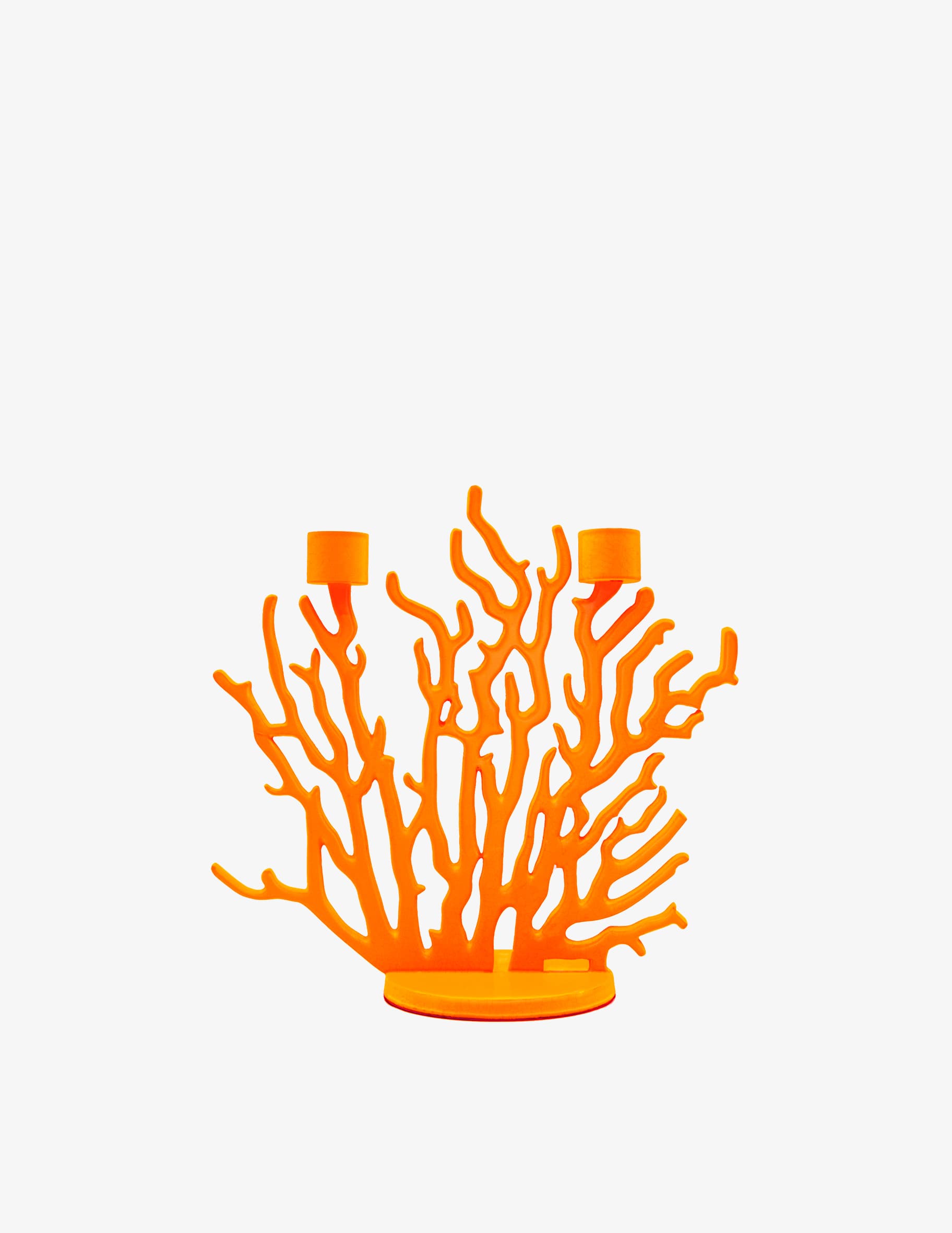 Shop Driade Mini Tenochtitlan Candlesticks - Orange on Rinascente