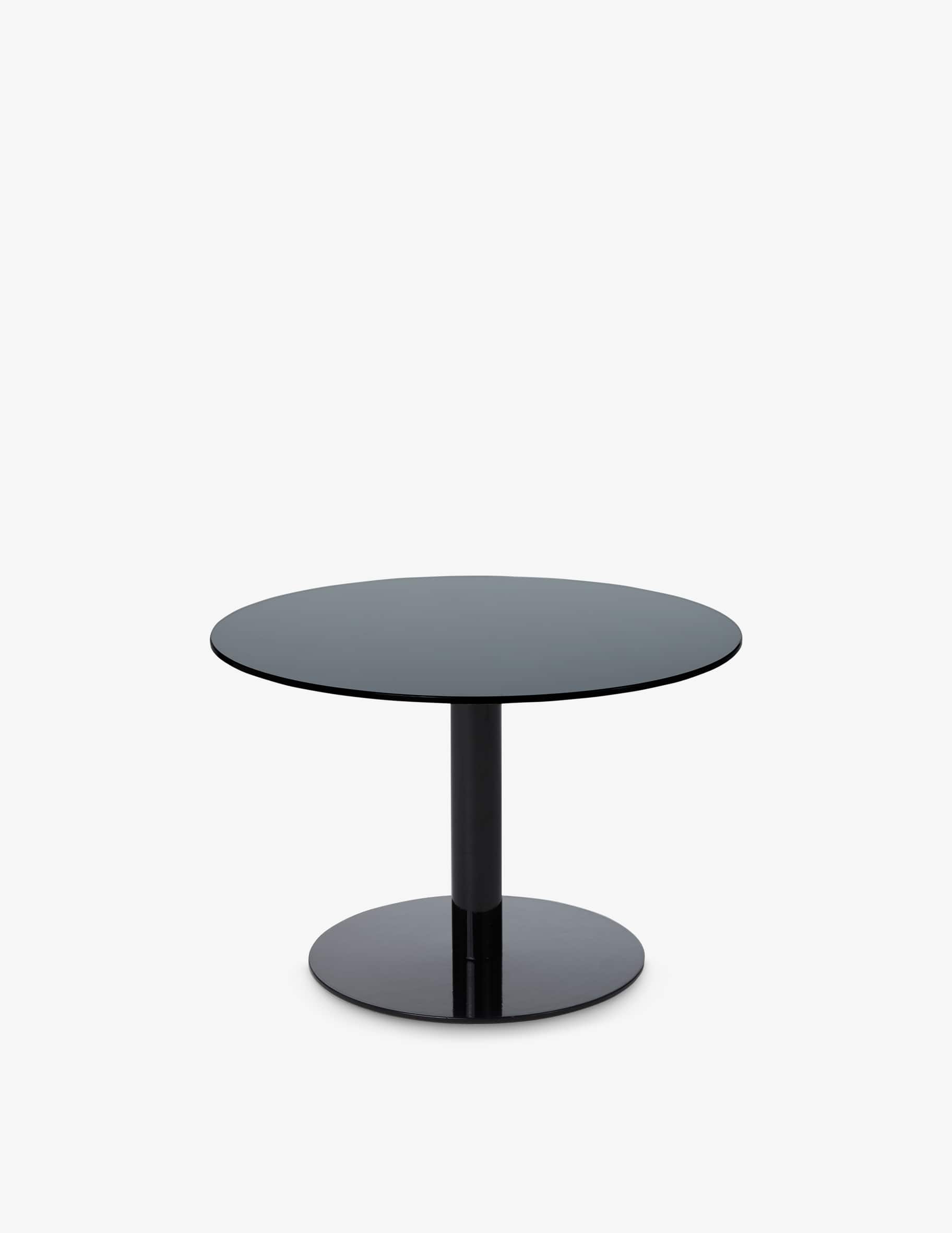 Shop Tom Dixon Flash Table Circle Blk on Rinascente