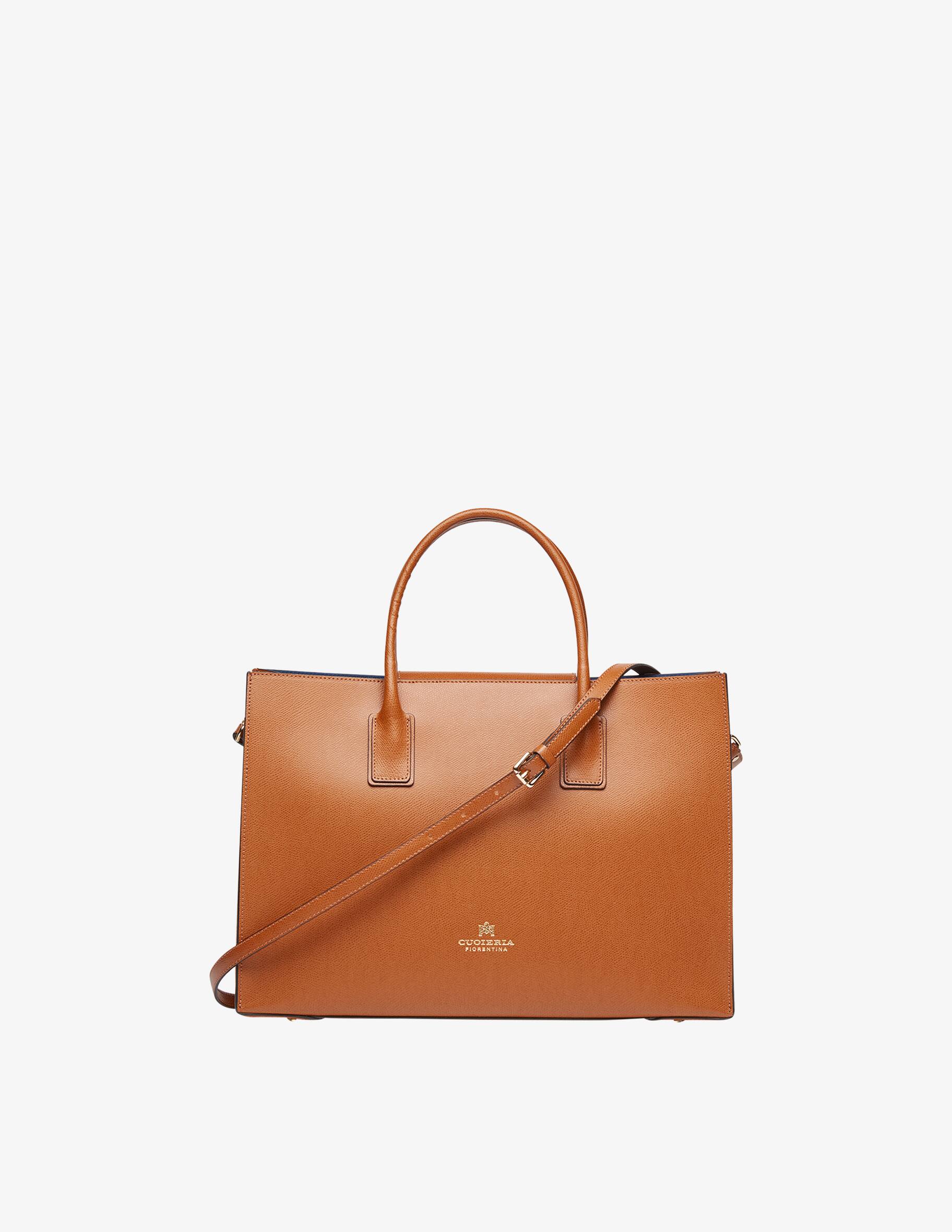 Shop Cuoieria Fiorentina Alice large tote bag - Brown on Rinascente