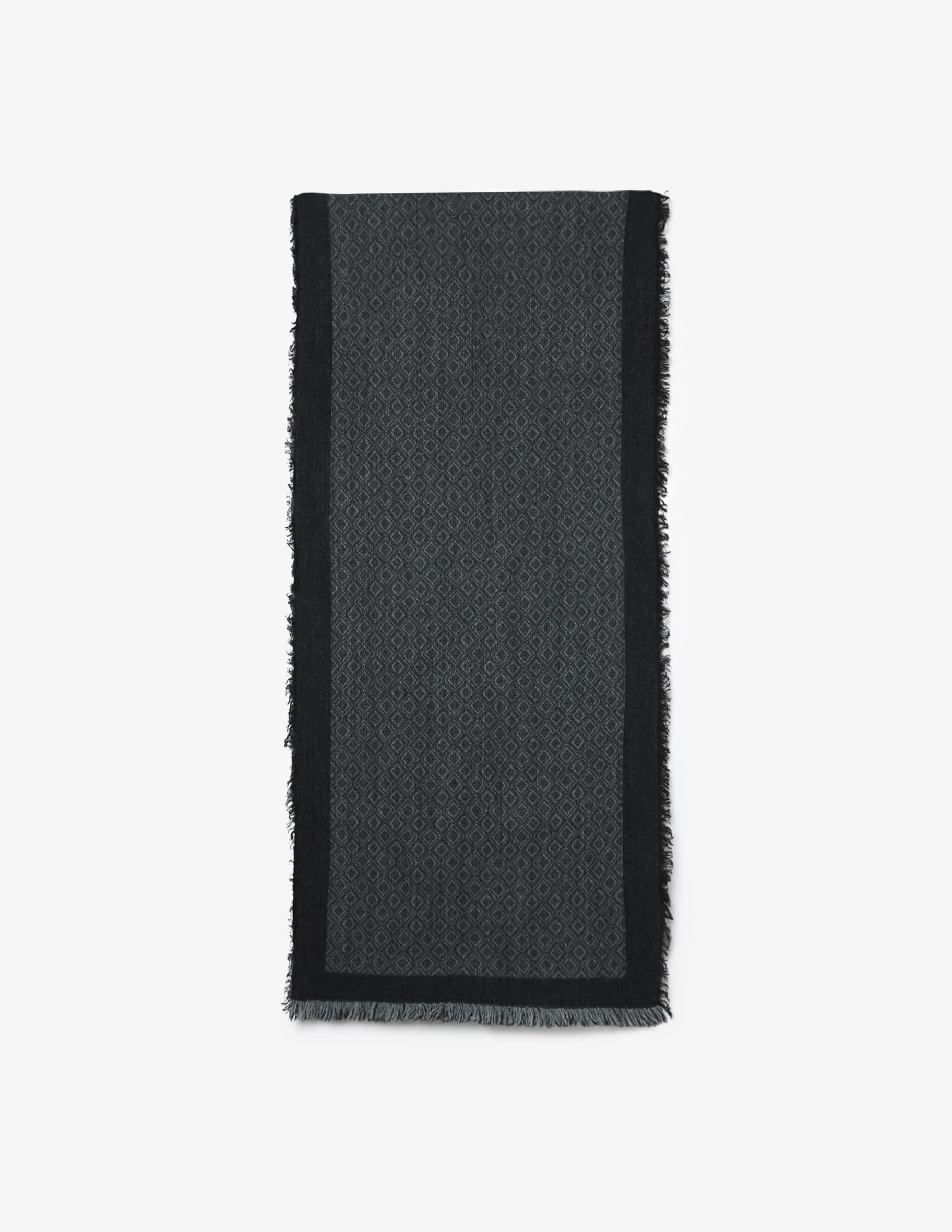 Shop Rinascente Collection Jacquard cars scarf on Rinascente