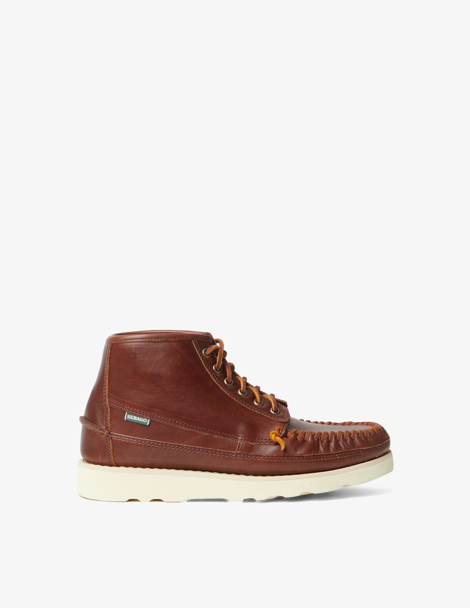 Shop Sebago Seneca mid boat shoes on Rinascente