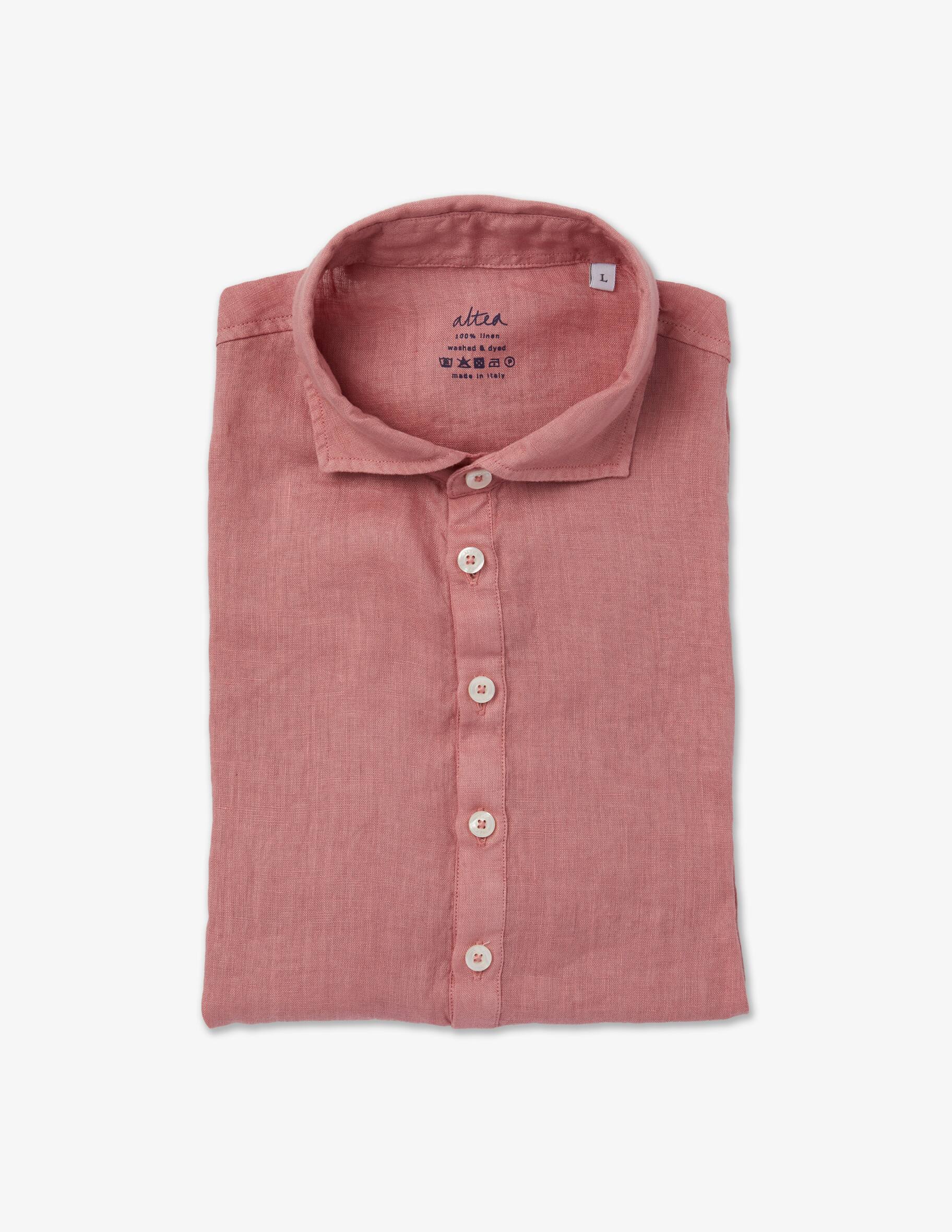 Shop Altea Linen tyler polo shirt on Rinascente