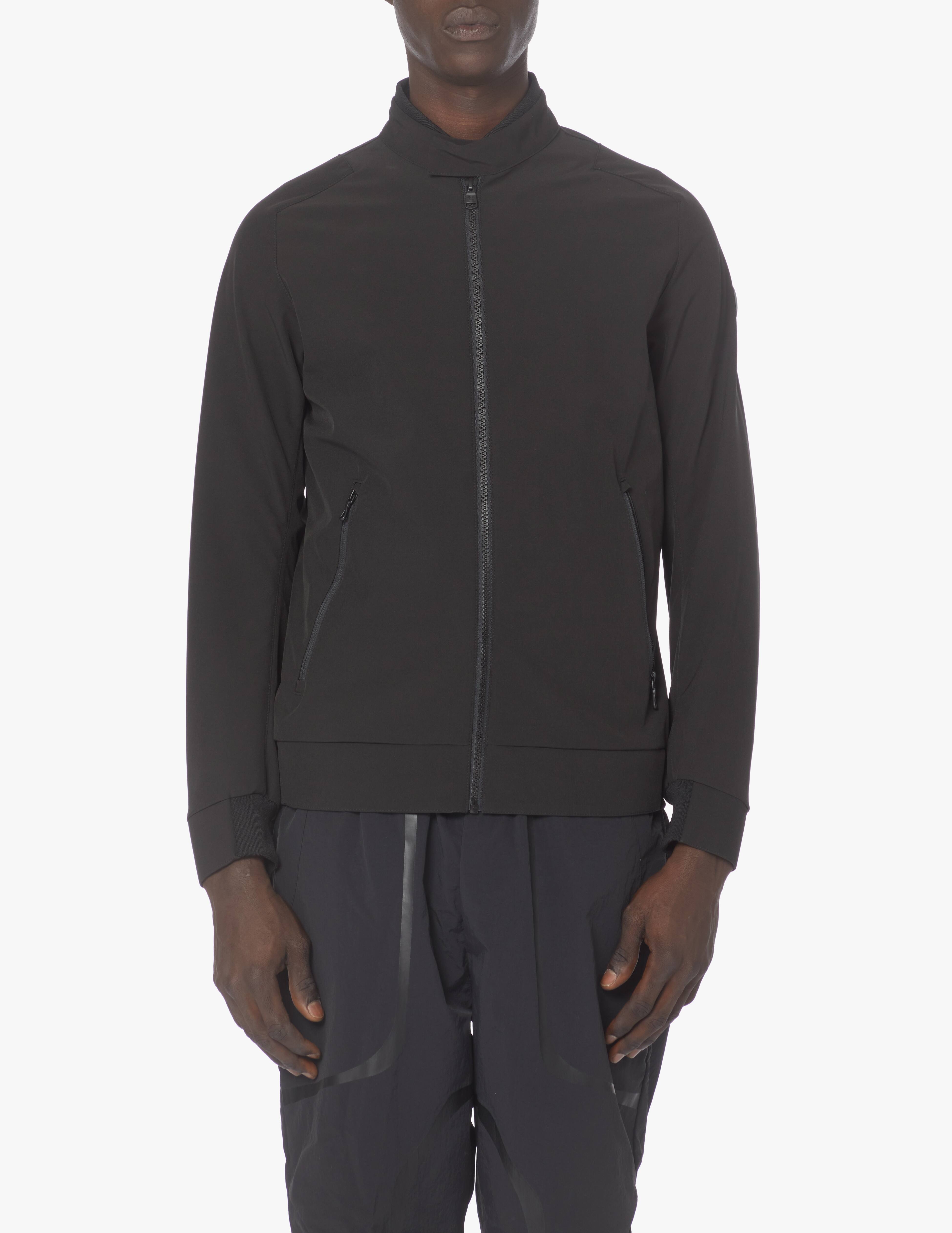 Shop Colmar Sofshell bomber jacket - black on Rinascente