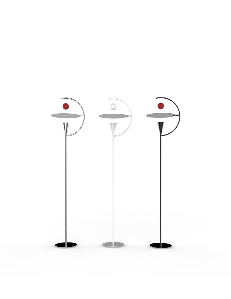 Shop Nemo Newton Fllor Lamp - White on Rinascente