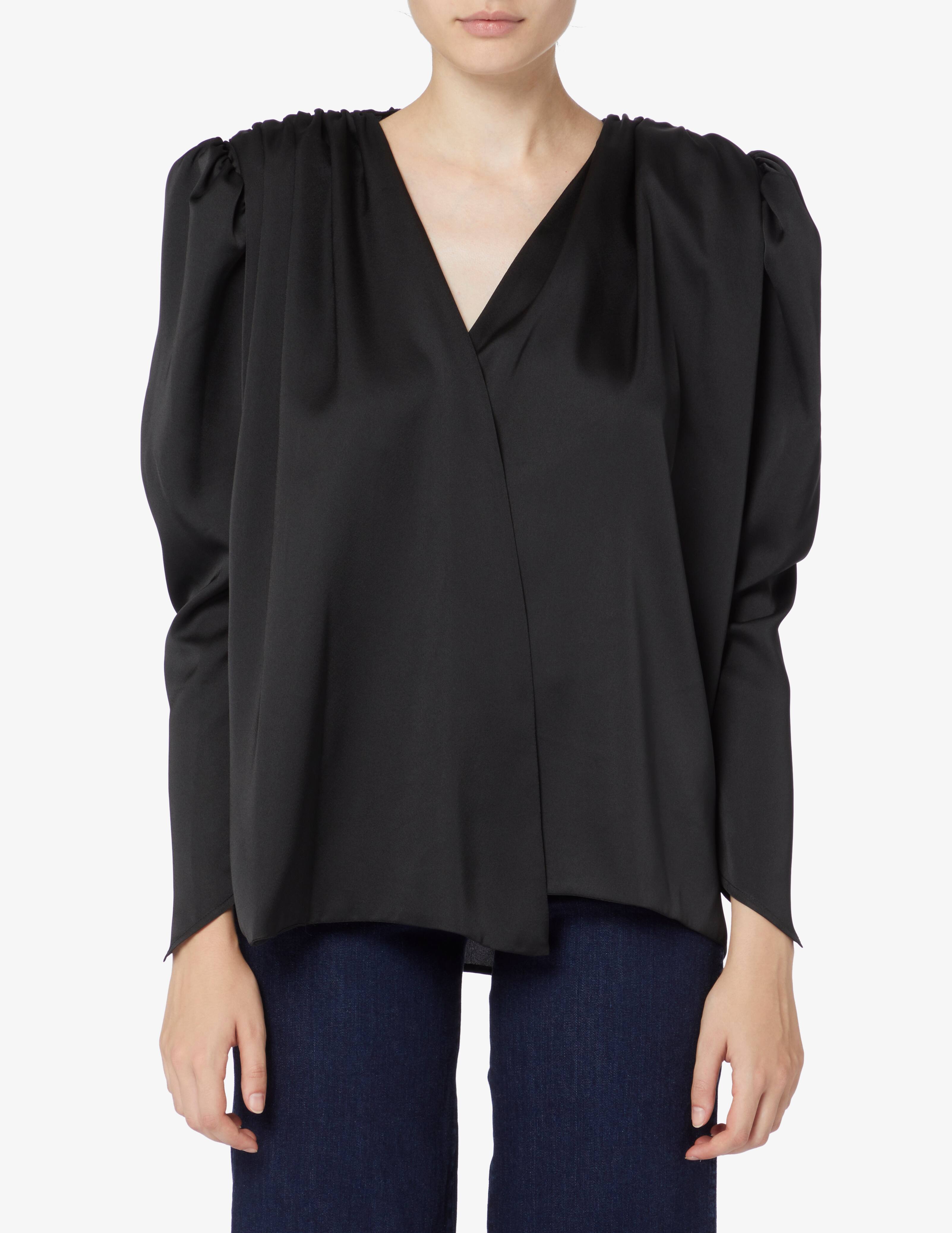 Shop Nineminutes Satin Margot top on Rinascente