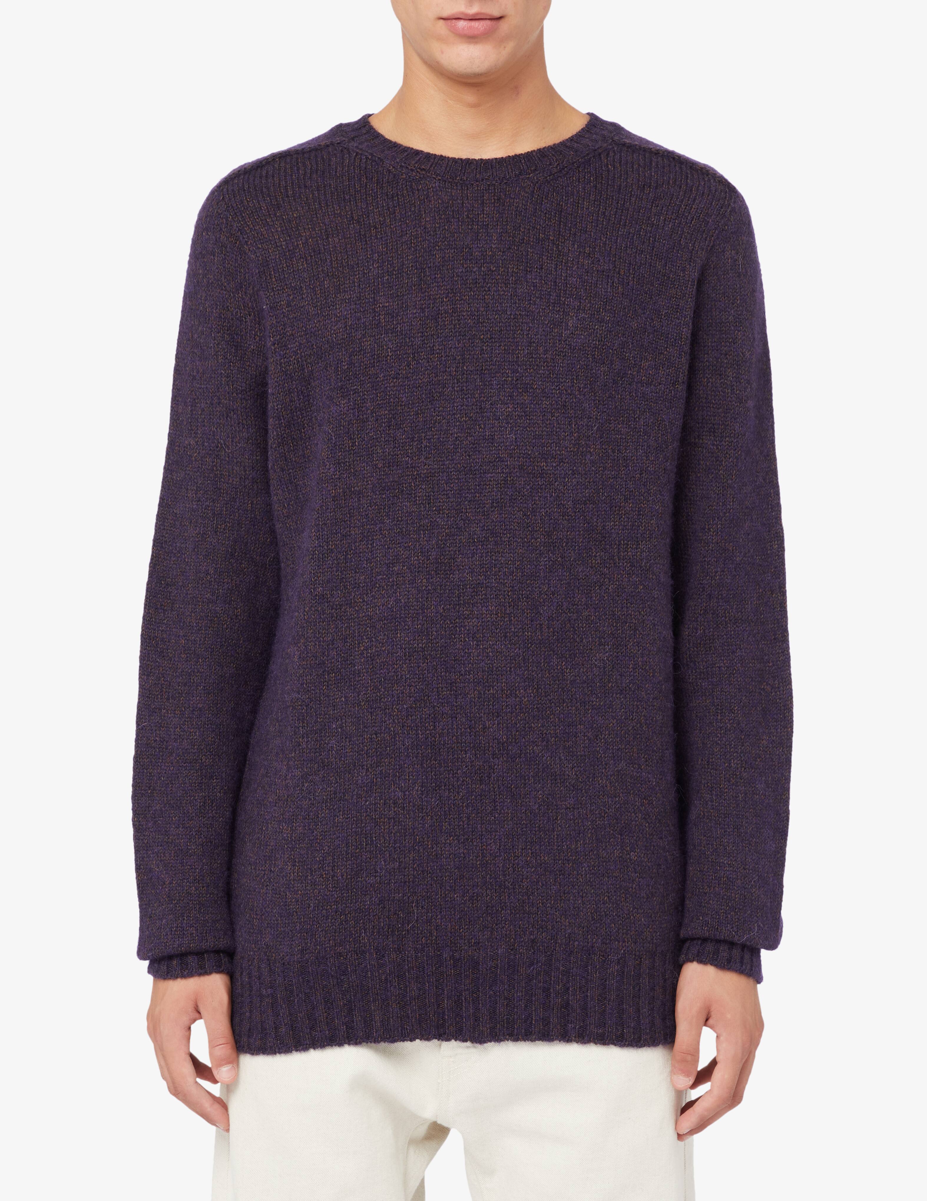 Shop Scaglione Sheetly melange crewneck jumper on Rinascente