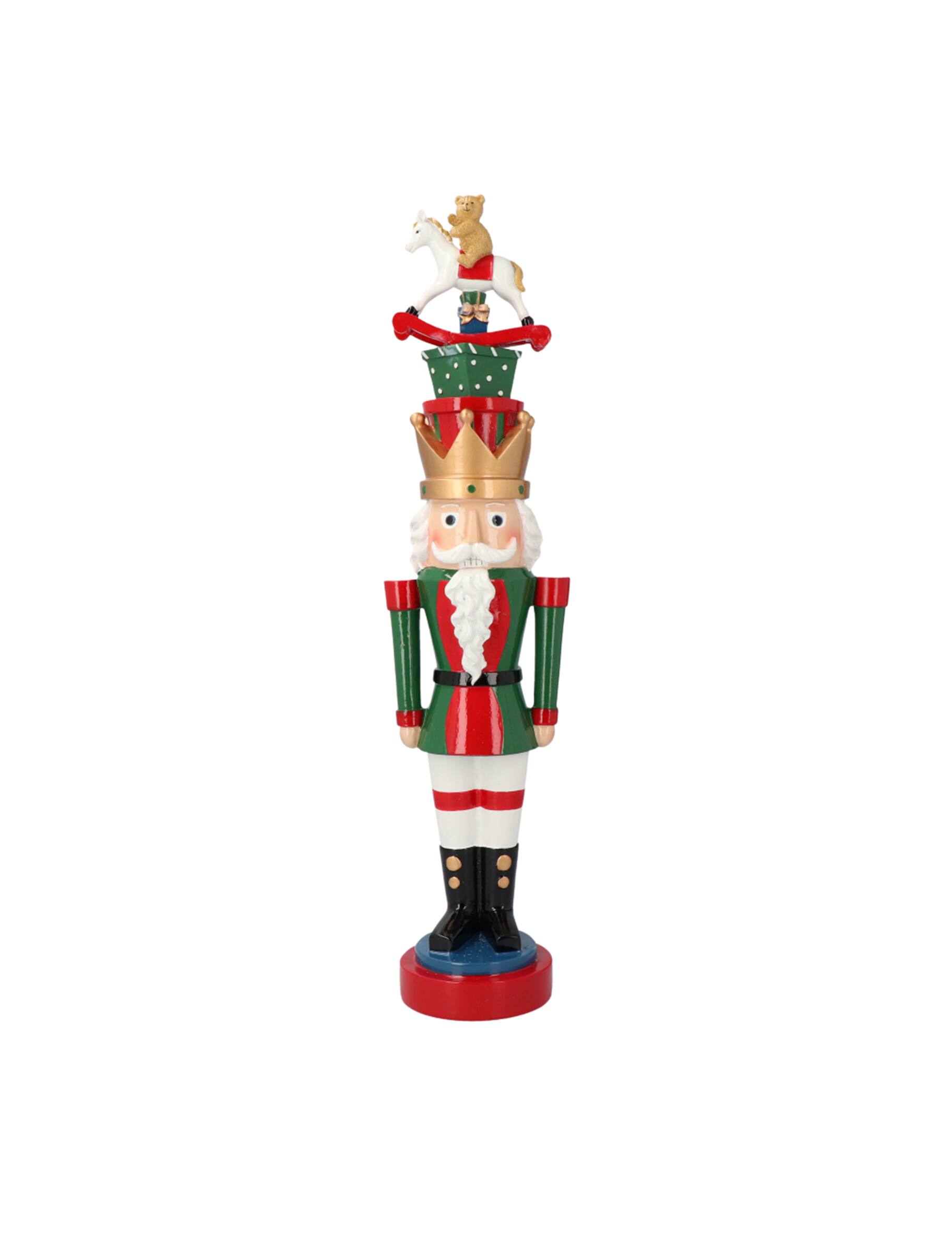 Shop Timstor Nutcracker with rocking horse on head on Rinascente