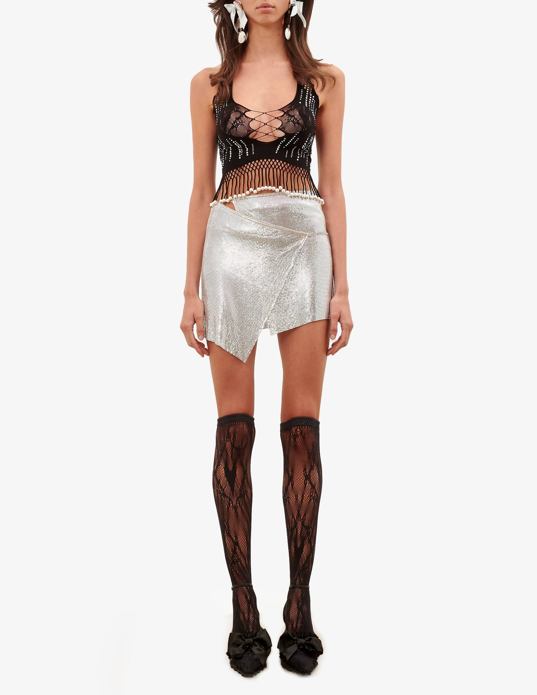 Shop Poster Girl Kailani top with fringe on Rinascente