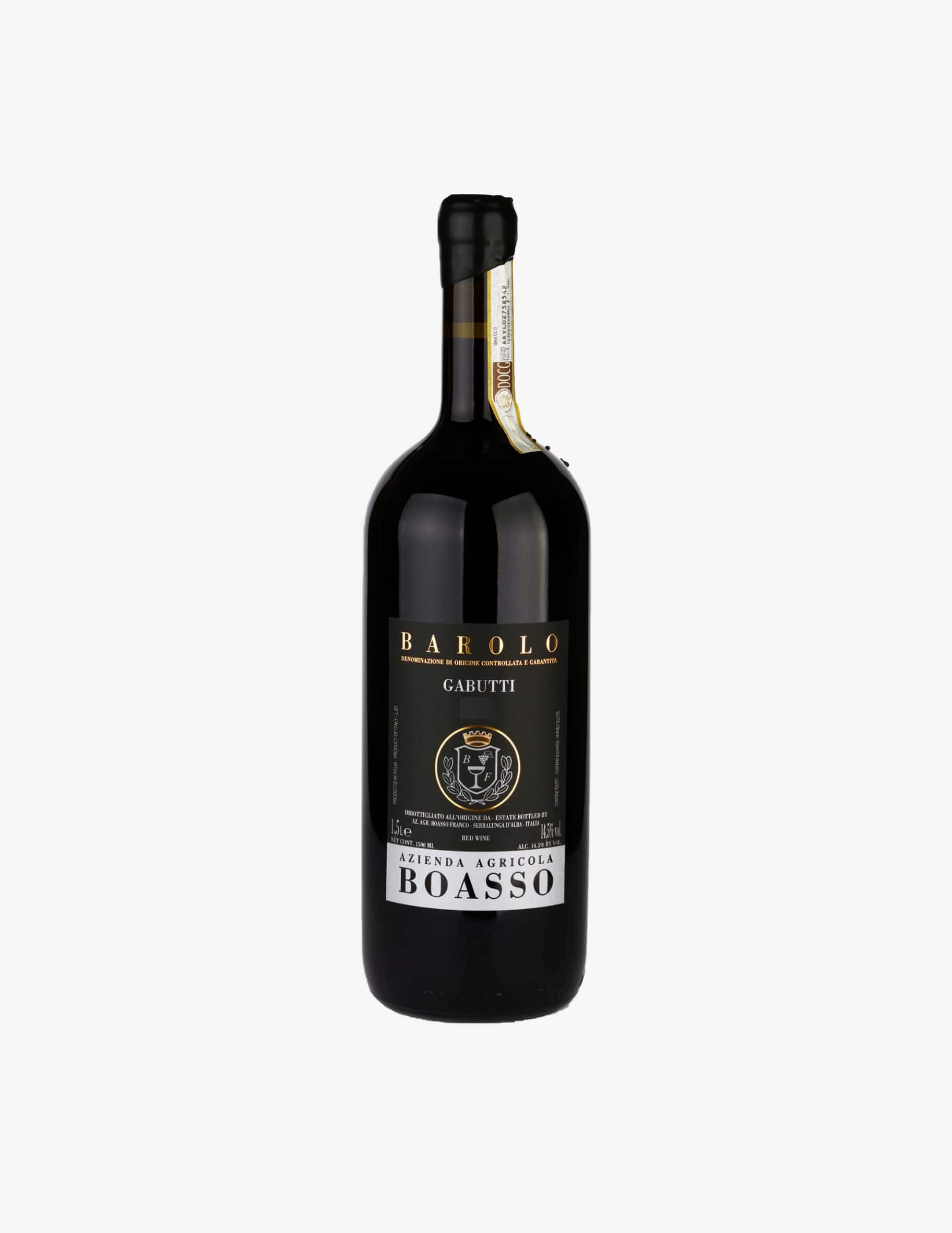 Shop Boasso Franco Barolo DOCG Gabutti 2017 wooden box 1.5L on Rinascente