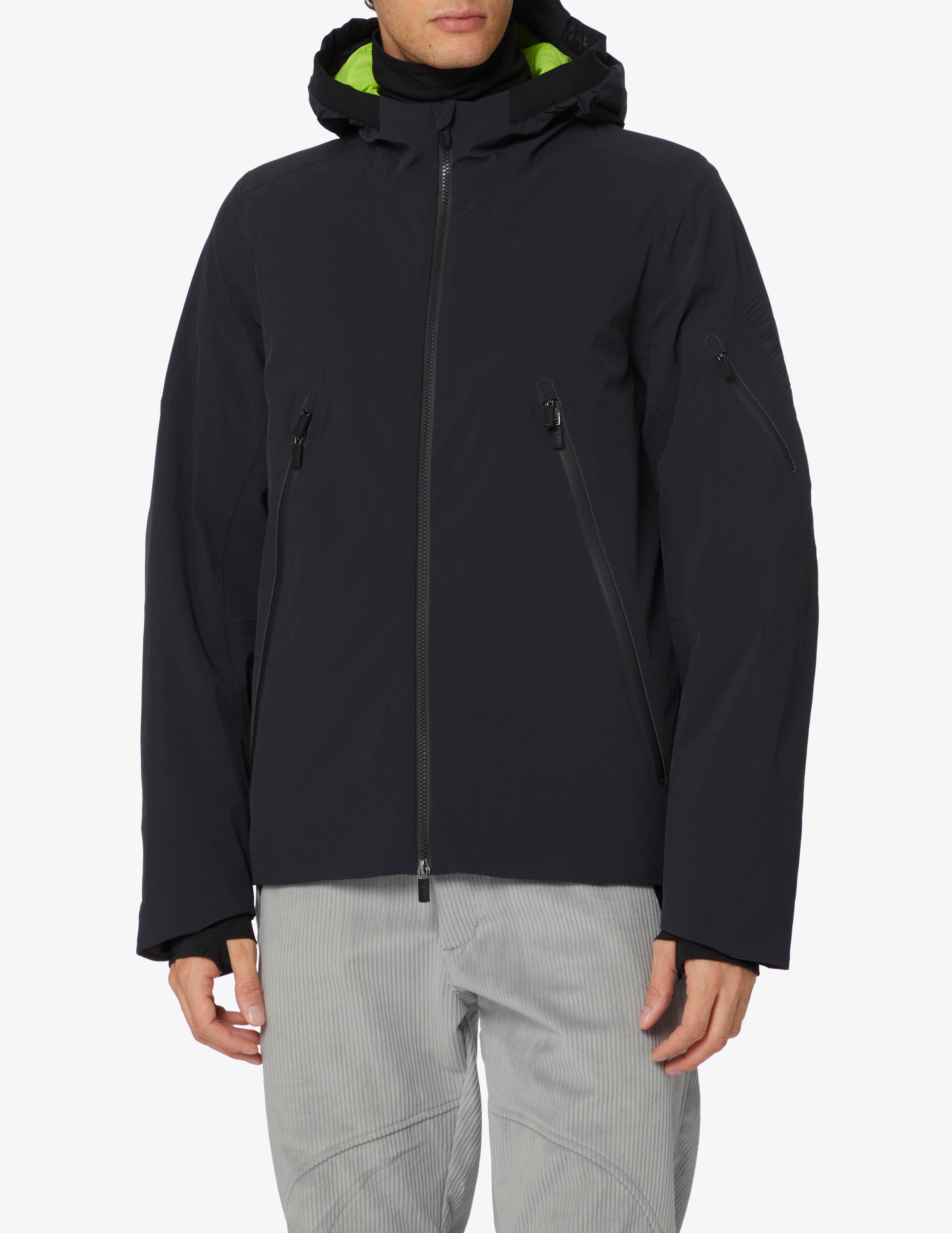 Shop Rh+ 4 elements padded jacket - Black on Rinascente