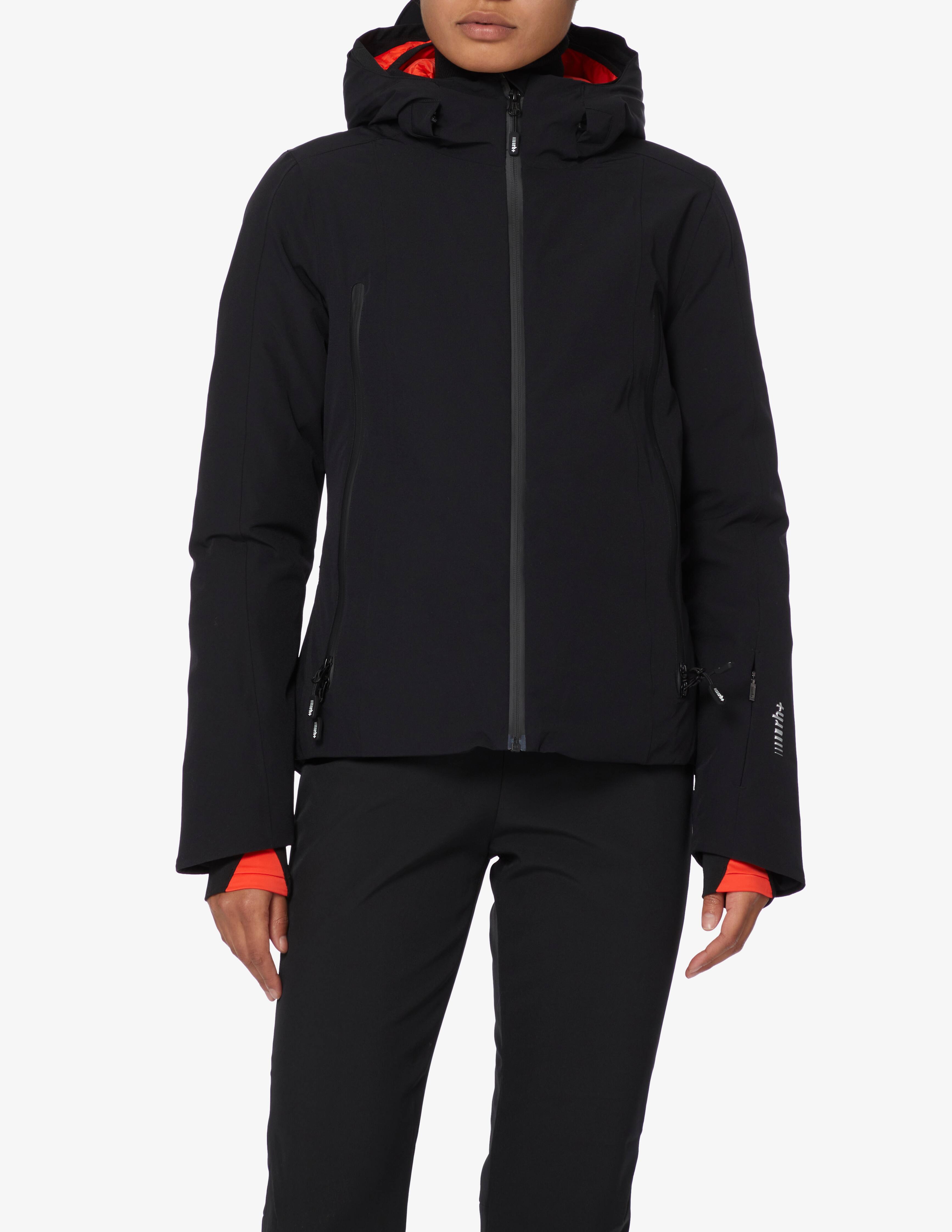 Shop Rh+ Powder ski padded jacket - Black on Rinascente