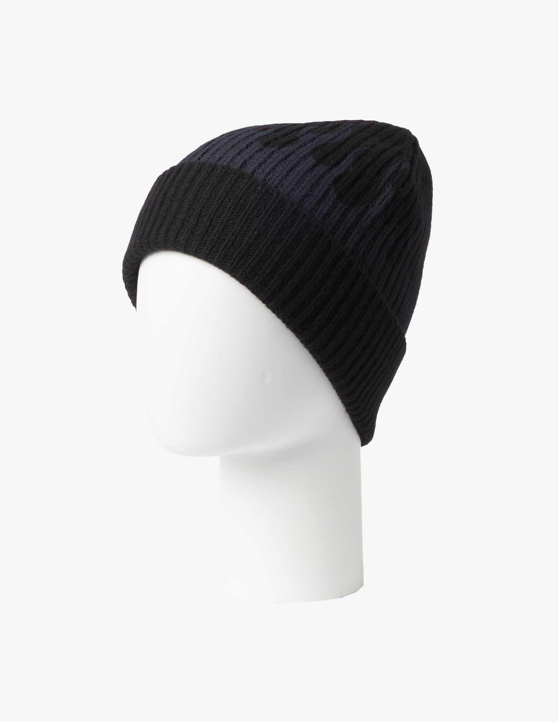 Shop Vision of Super Black flame beanie - Blue on Rinascente