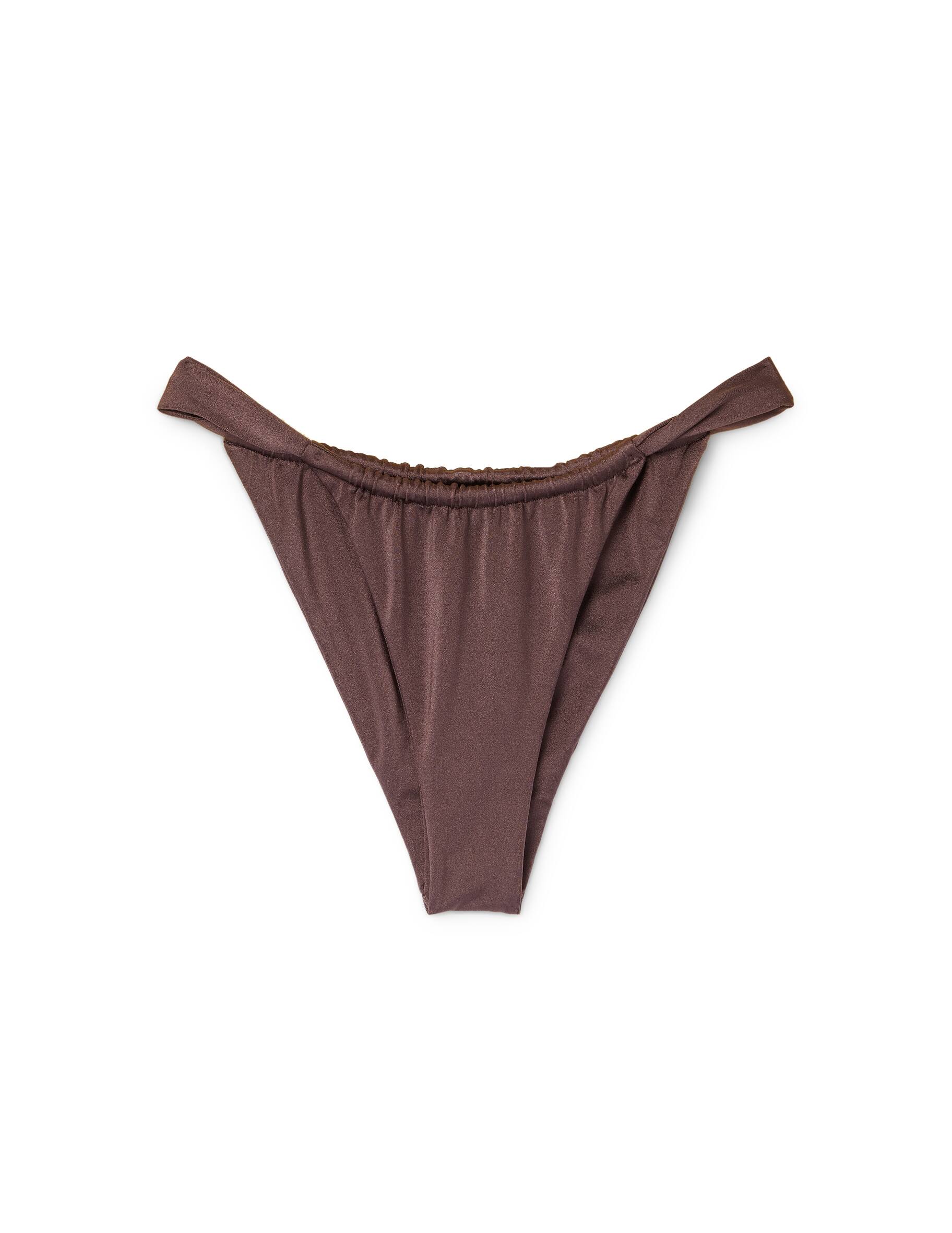 Shop Nomad Tribe Swim Teah bikini bottom - brown on Rinascente