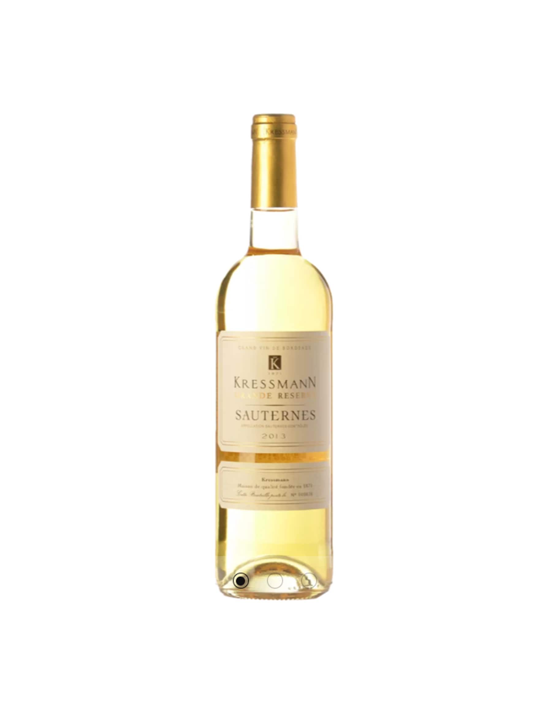 Shop Kressmann Sauternes Kressmann 2018 750ml on Rinascente