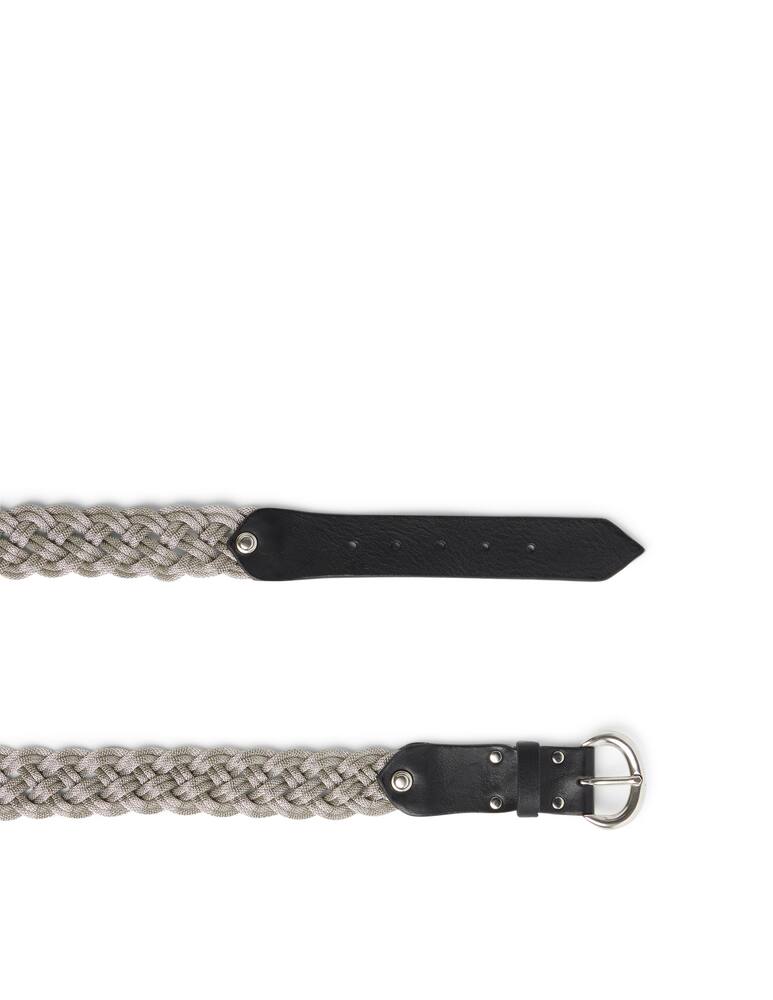 Shop Nanni Milano Leather and metal belt on Rinascente