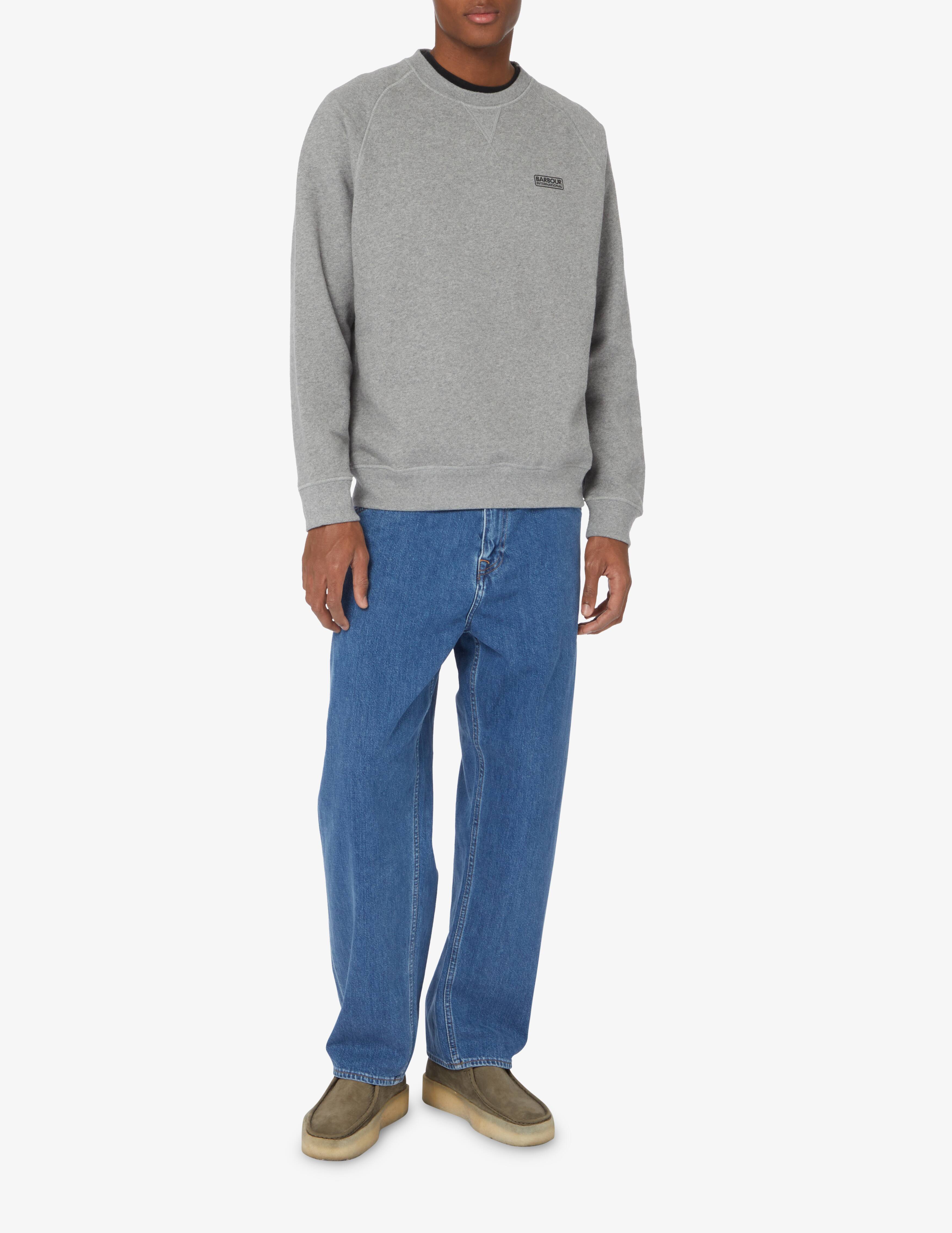 Shop Edwin Tyrell loose tapered denim - Blue on Rinascente