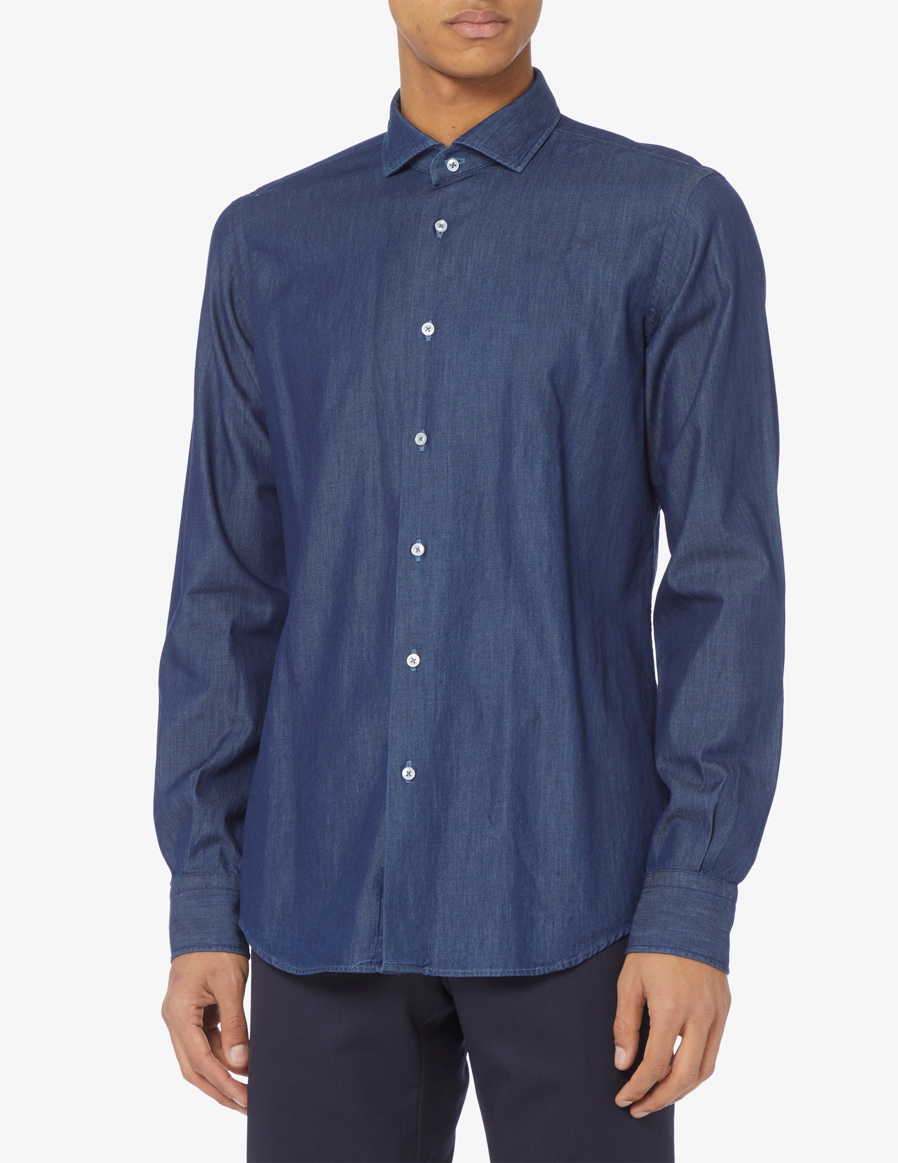 Sartoria Italiana Denim modern shirt - Rinascente.it