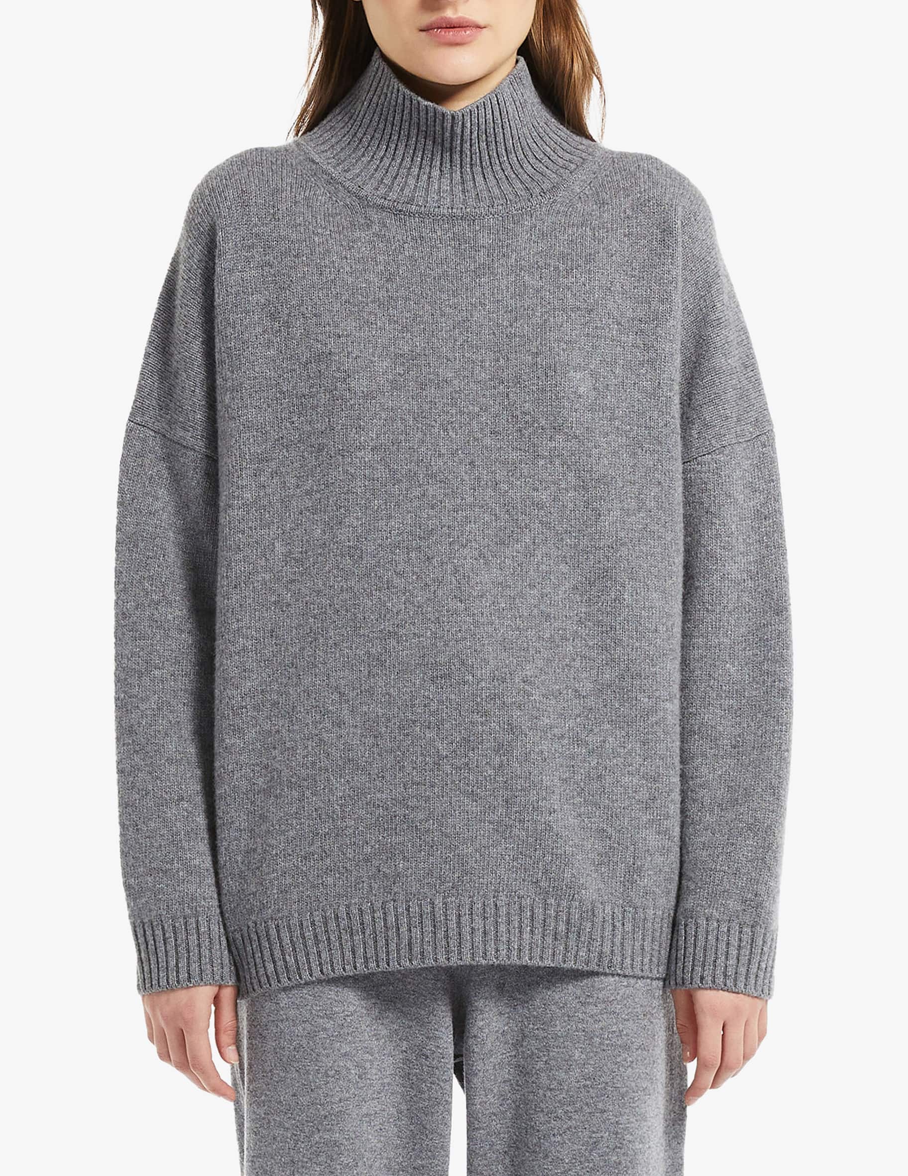 Acquista Weekend Max Mara Maglia a collo alto over - Grigio su Rinascente