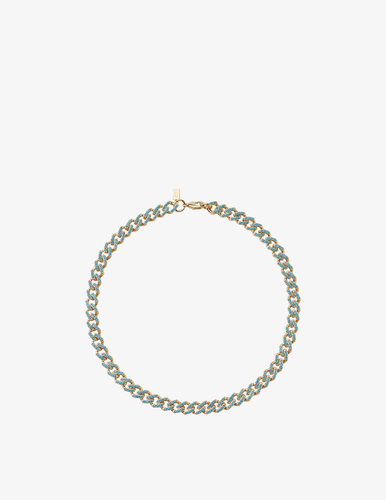 Shop Crystal Haze Mexican chain necklace on Rinascente