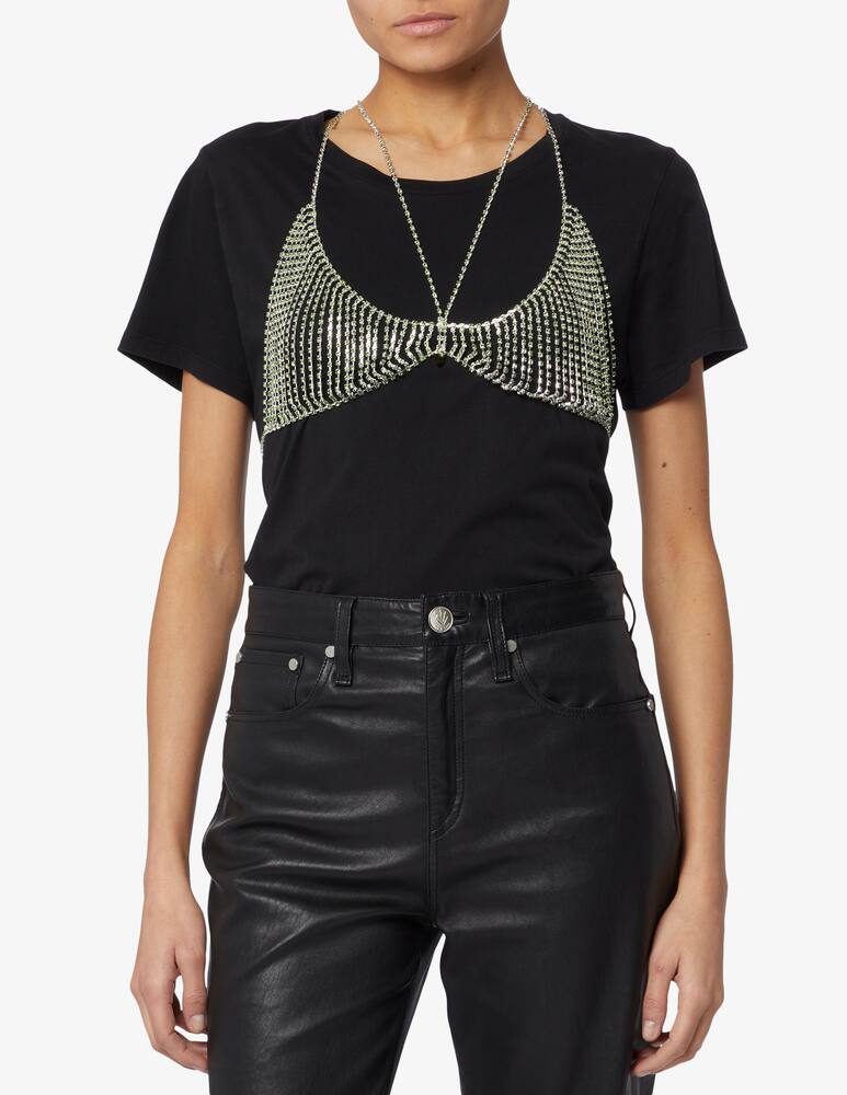 Shop Sharay Crystal bralette on Rinascente