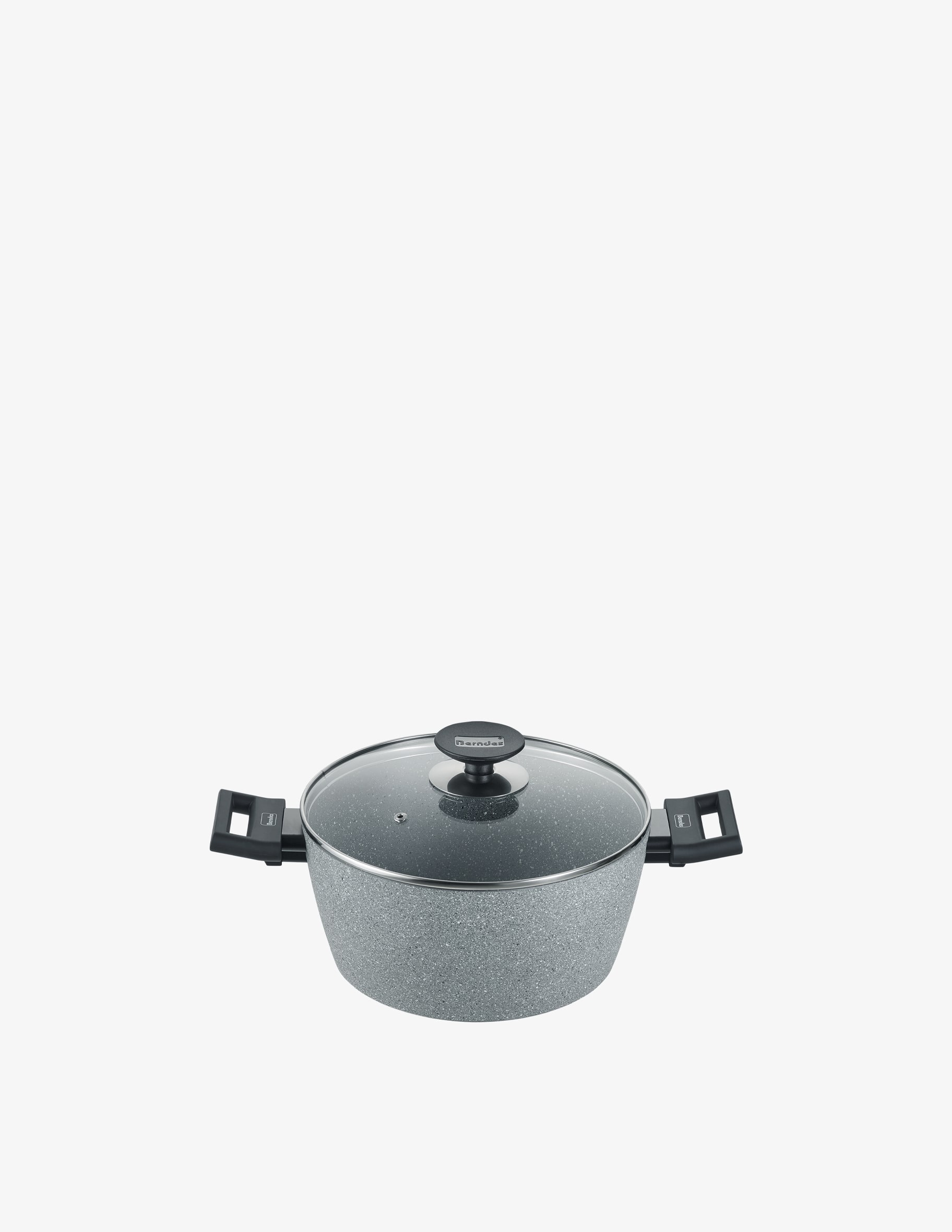 Shop Berndes Alu Special Stone Cooking Pot 20 cm with glass lid on ...