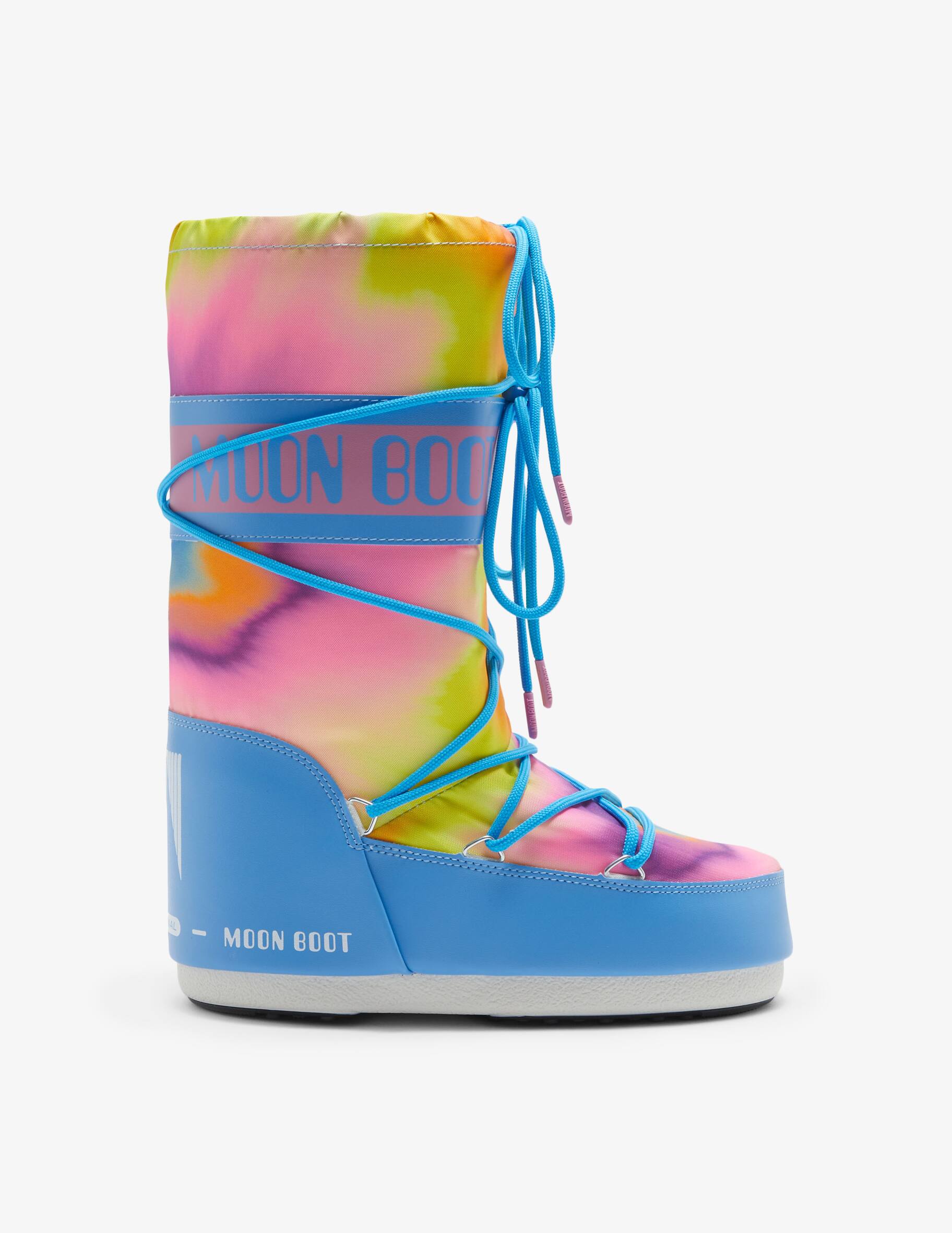 Shop Moon Boot Icon tie dye boots on Rinascente