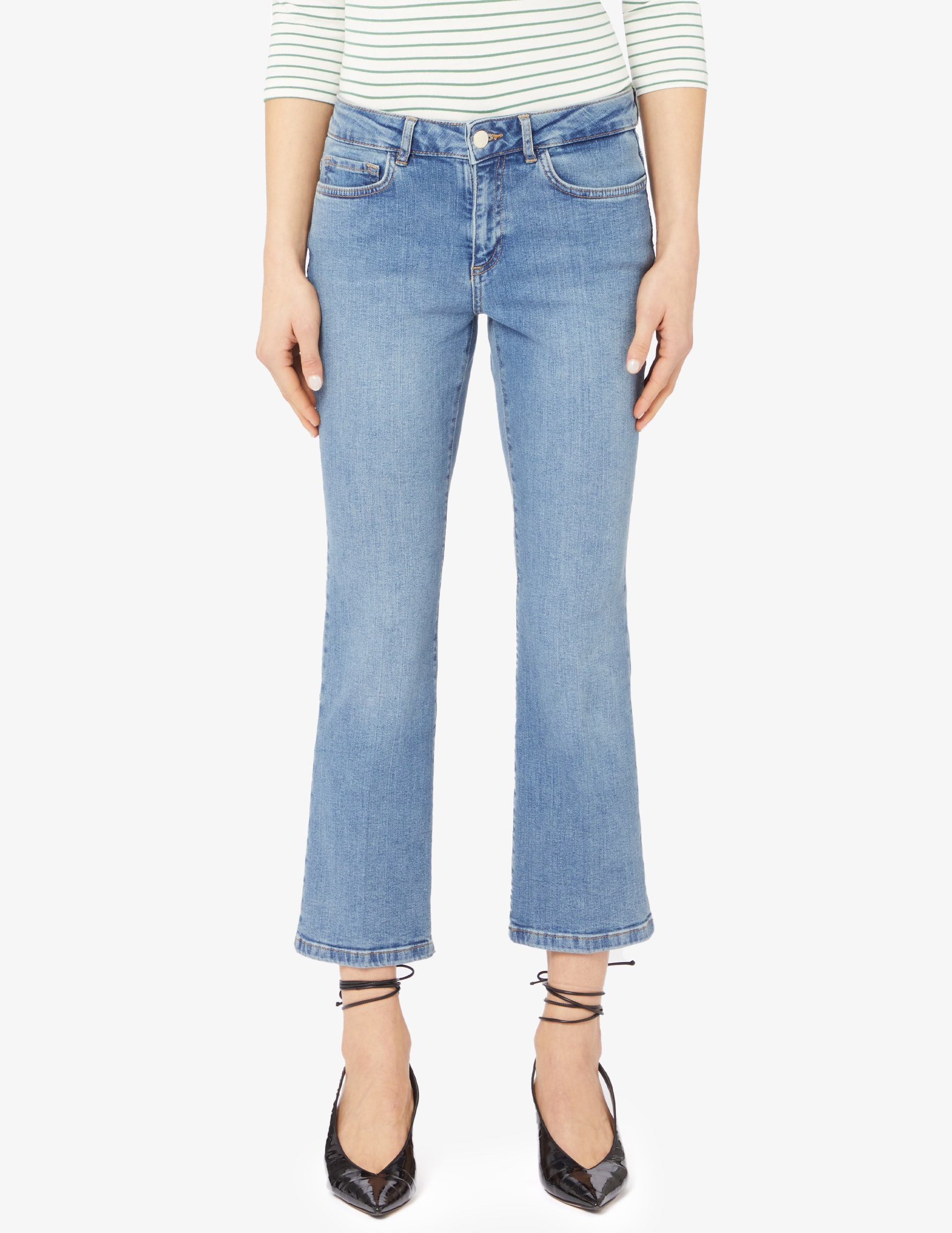 Acquista EMME Jeans a zampa Ibisco su Rinascente