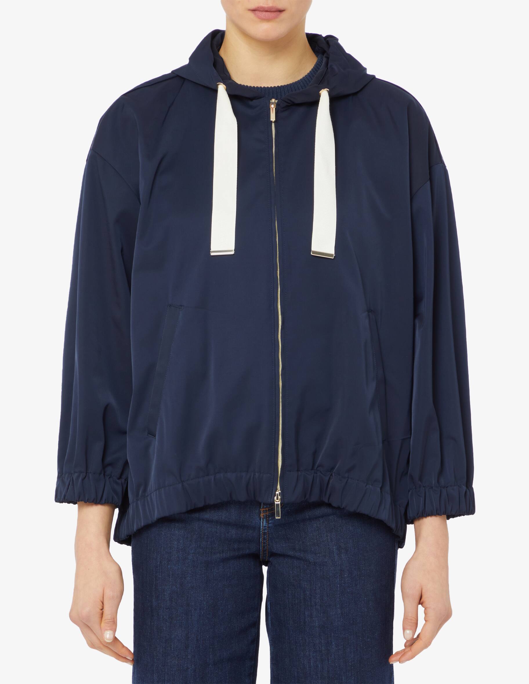 Shop iBlues Delega rainproof zip coat on Rinascente