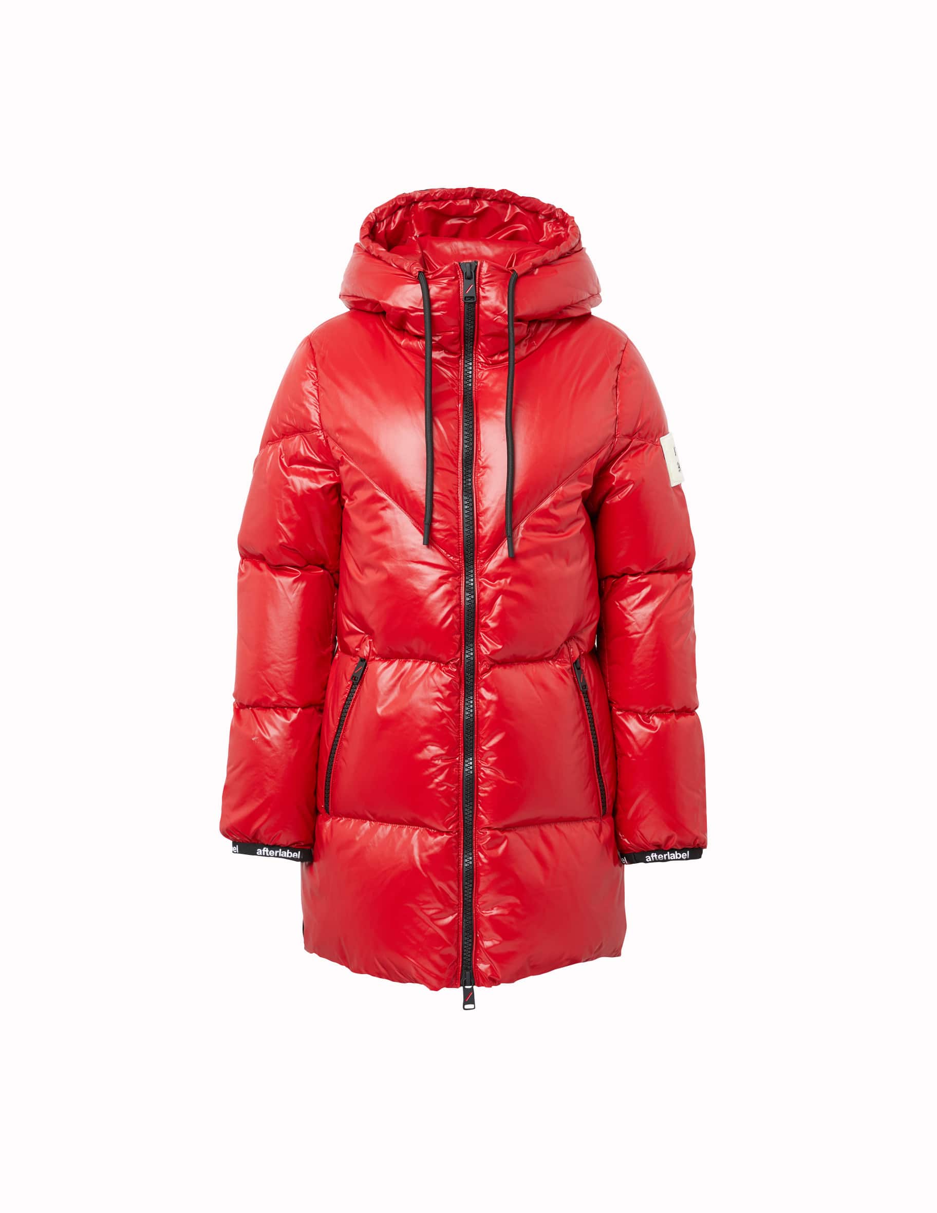 Shop afterlabel Hooded down jacket on Rinascente