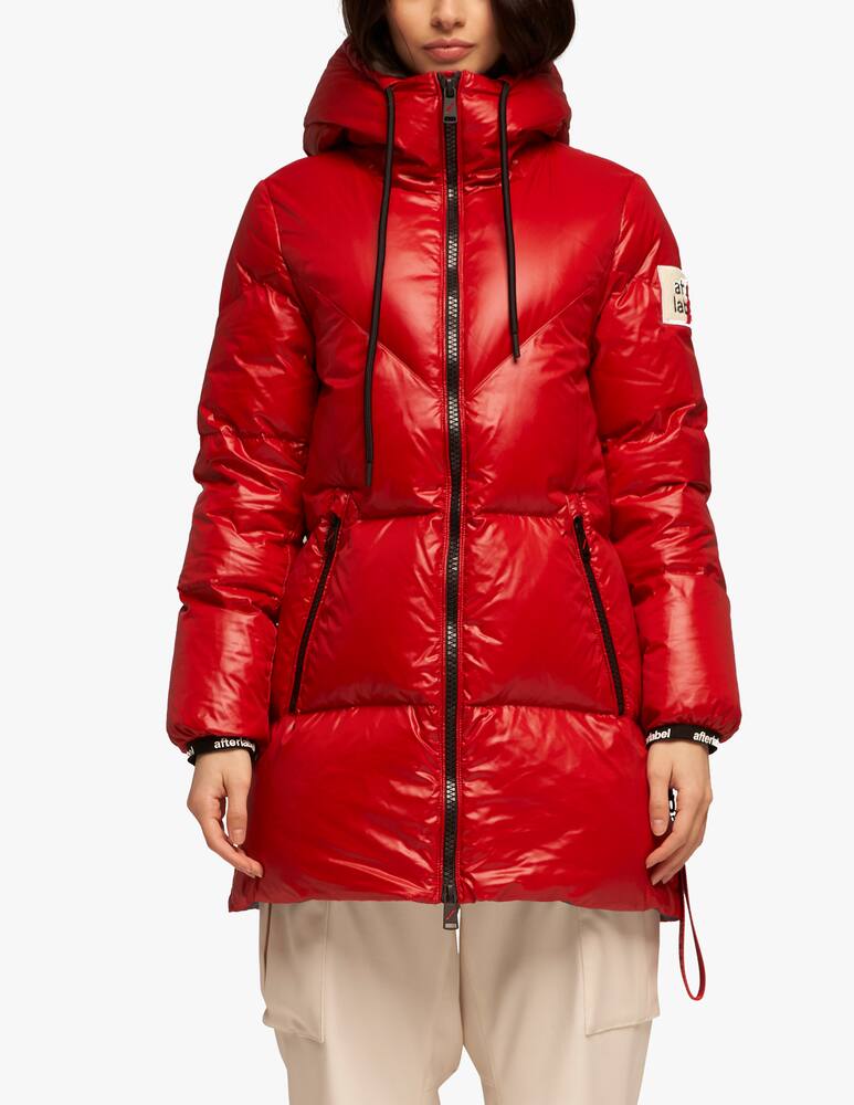 Shop afterlabel Hooded down jacket on Rinascente