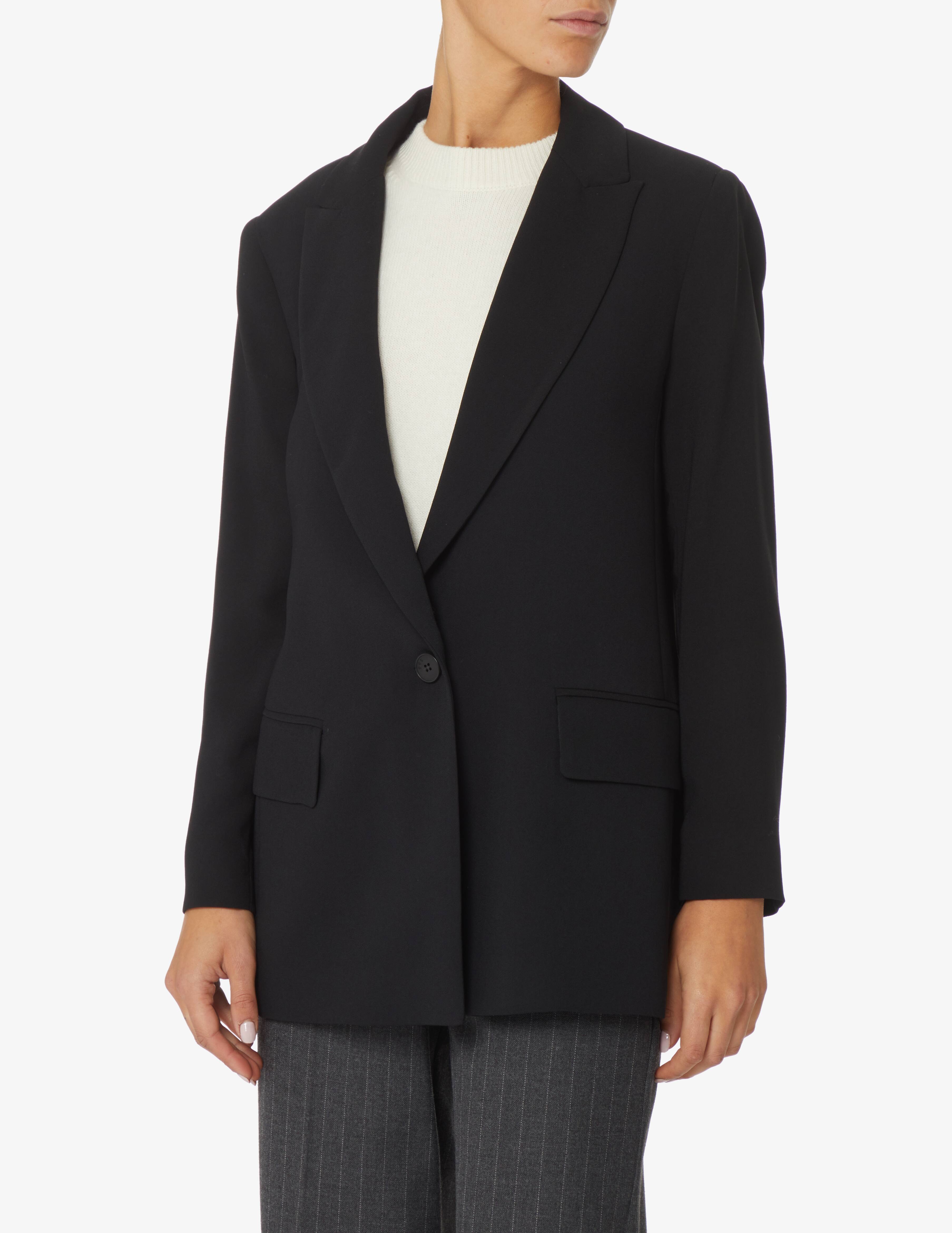 Acquista Marella Blazer in crêpe Esedra - Nero su Rinascente