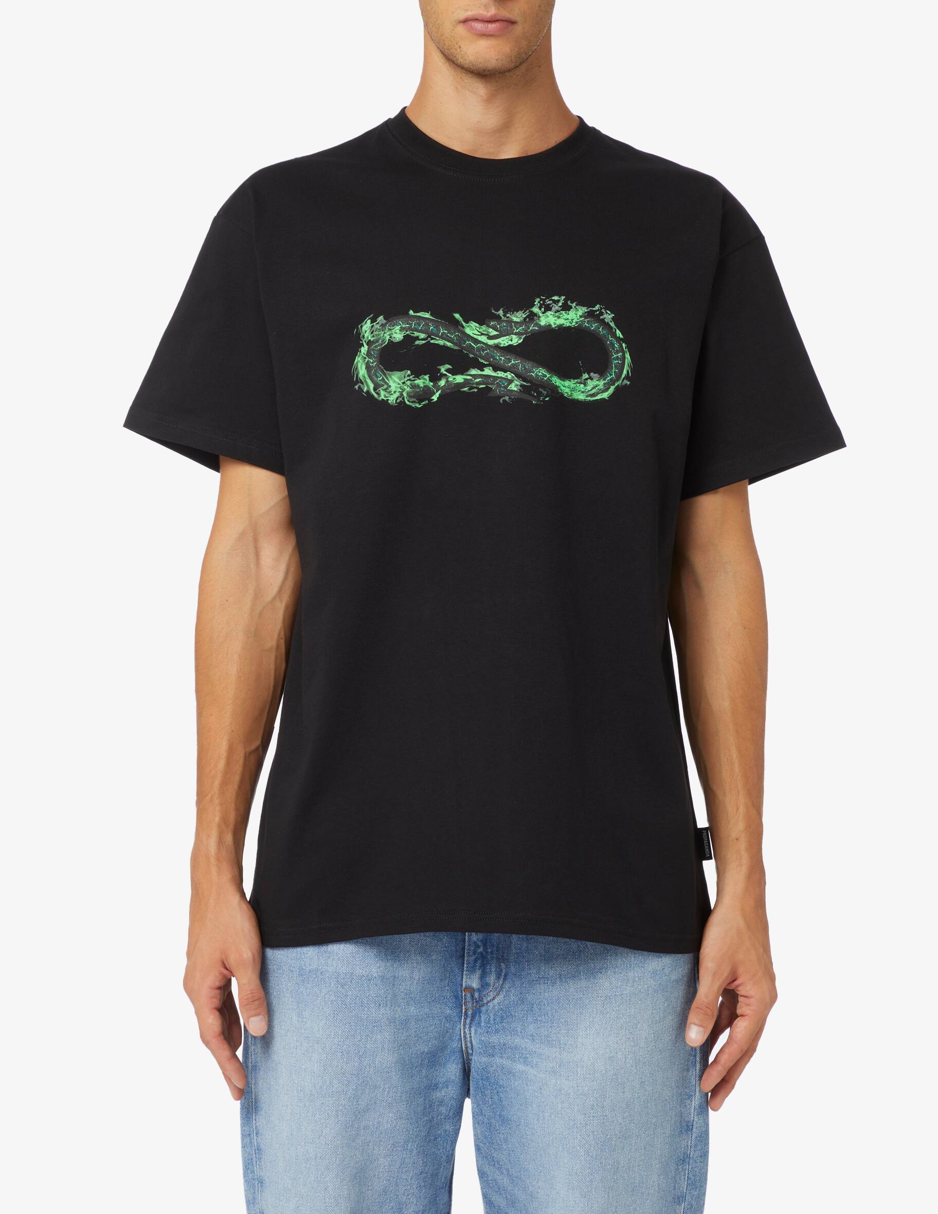 Acquista Propaganda Maglietta logo fire su Rinascente