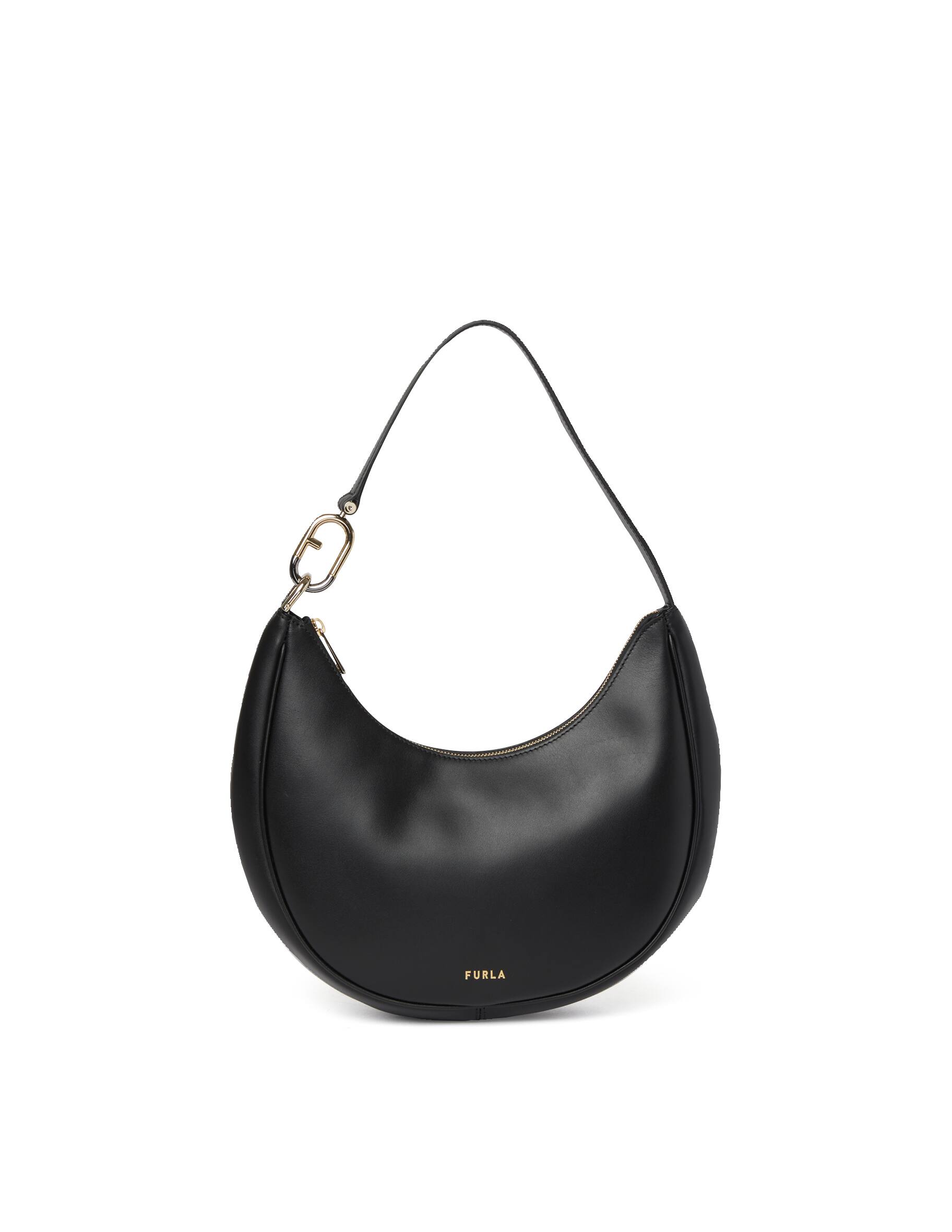 Shop Furla Primavera Shoulder bag - black on Rinascente