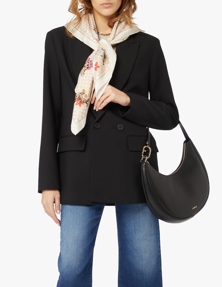 Shop Furla Primavera Shoulder bag - black on Rinascente