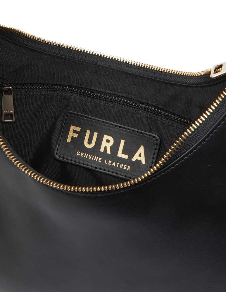 Shop Furla Primavera Shoulder bag - black on Rinascente