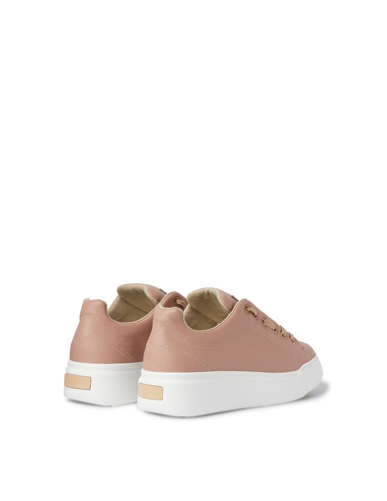 Acquista Max Mara Sneakers In Pelle Maxiv Rosa Su Rinascente