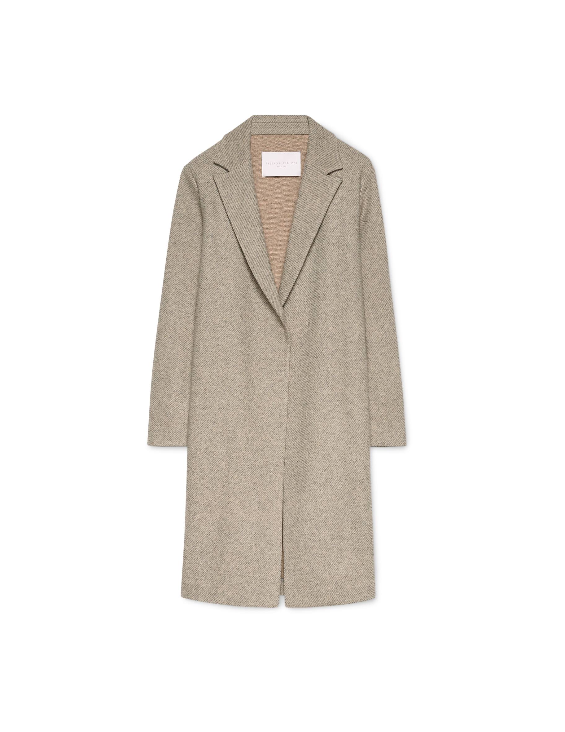 Shop Fabiana Filippi Wool blend coat on Rinascente