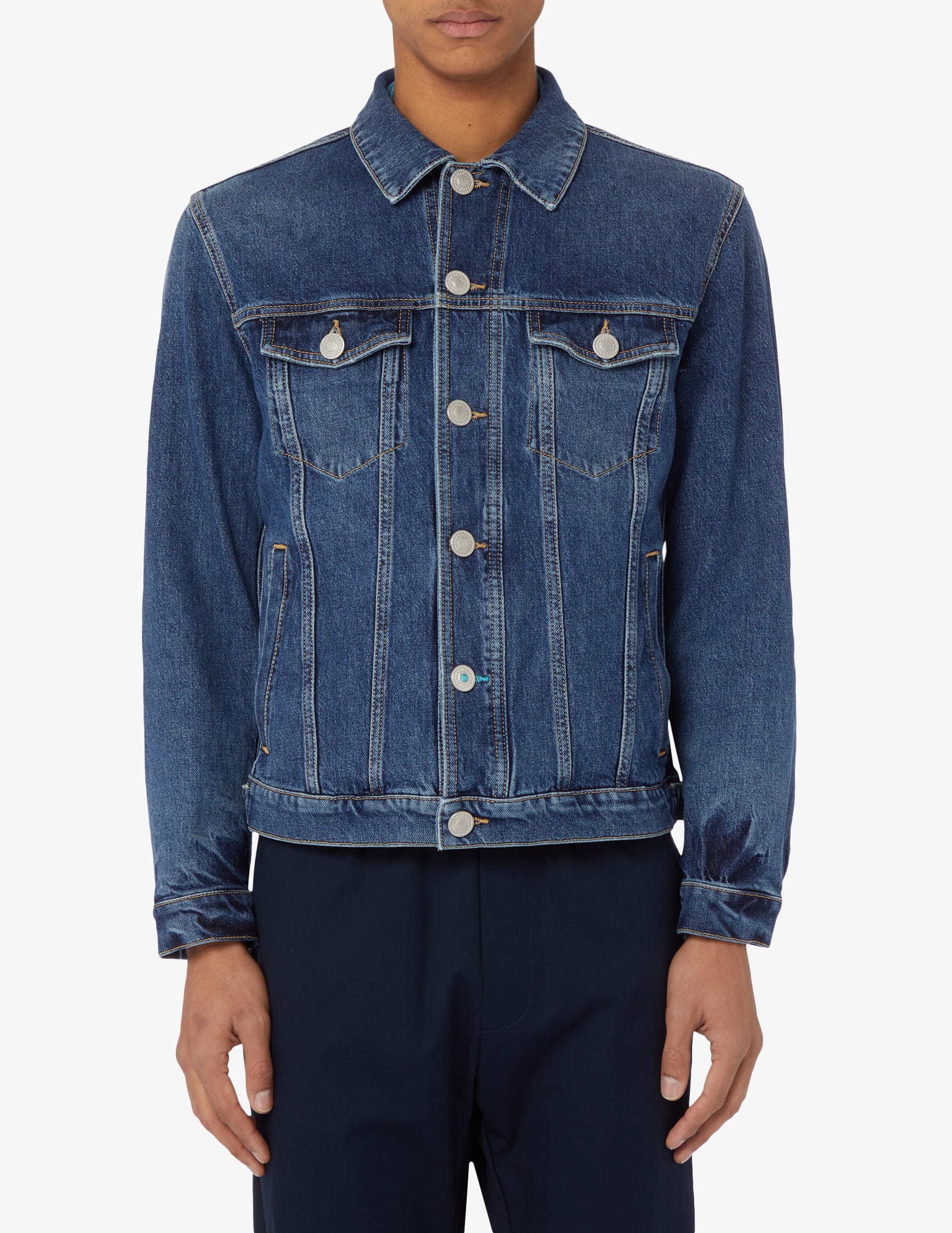 Shop Jacob Cohen Cotton jacket on Rinascente