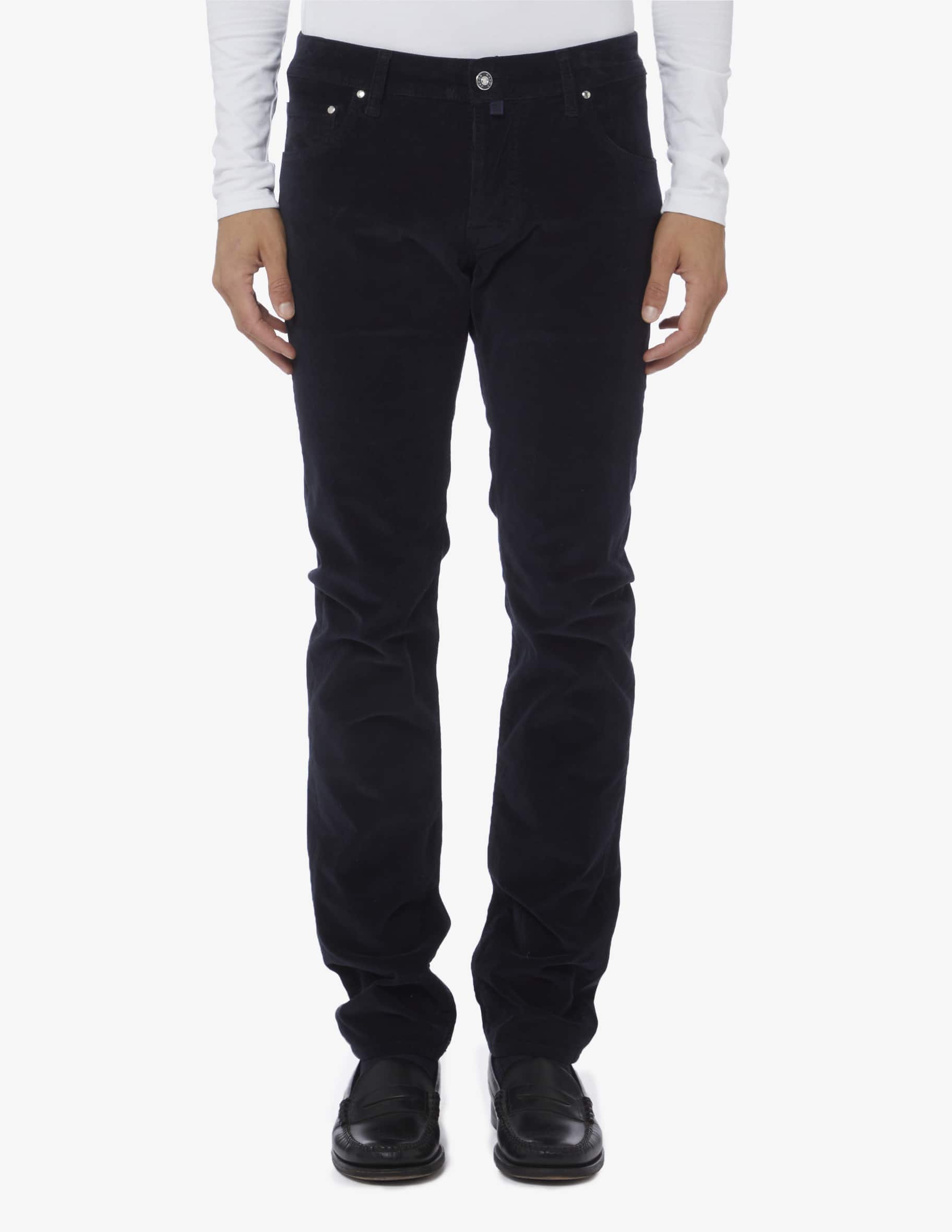 Shop Jacob Cohen 5 pockets slim fit nick velluto stretch 1800 r ...