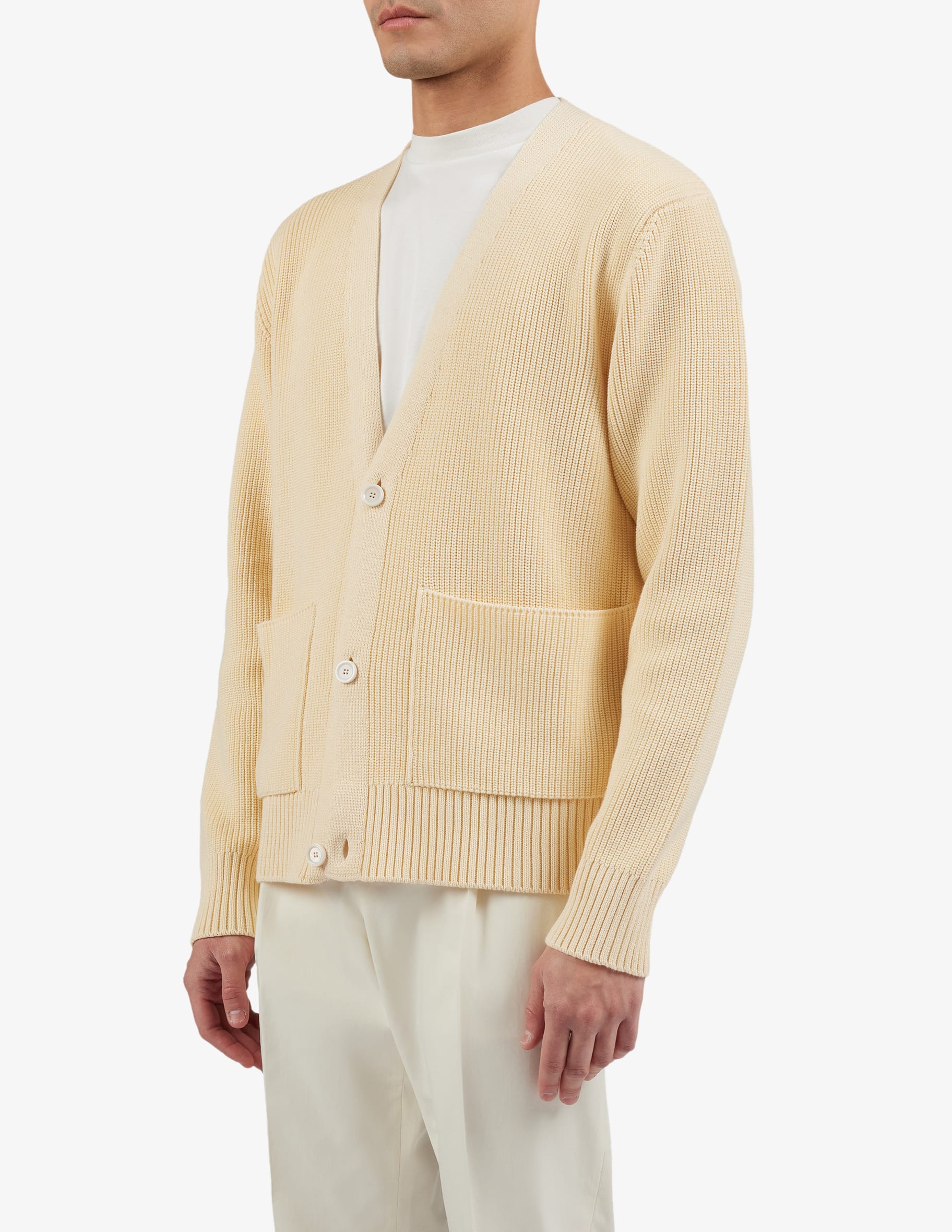 Shop Lardini 3 button cardigan on Rinascente