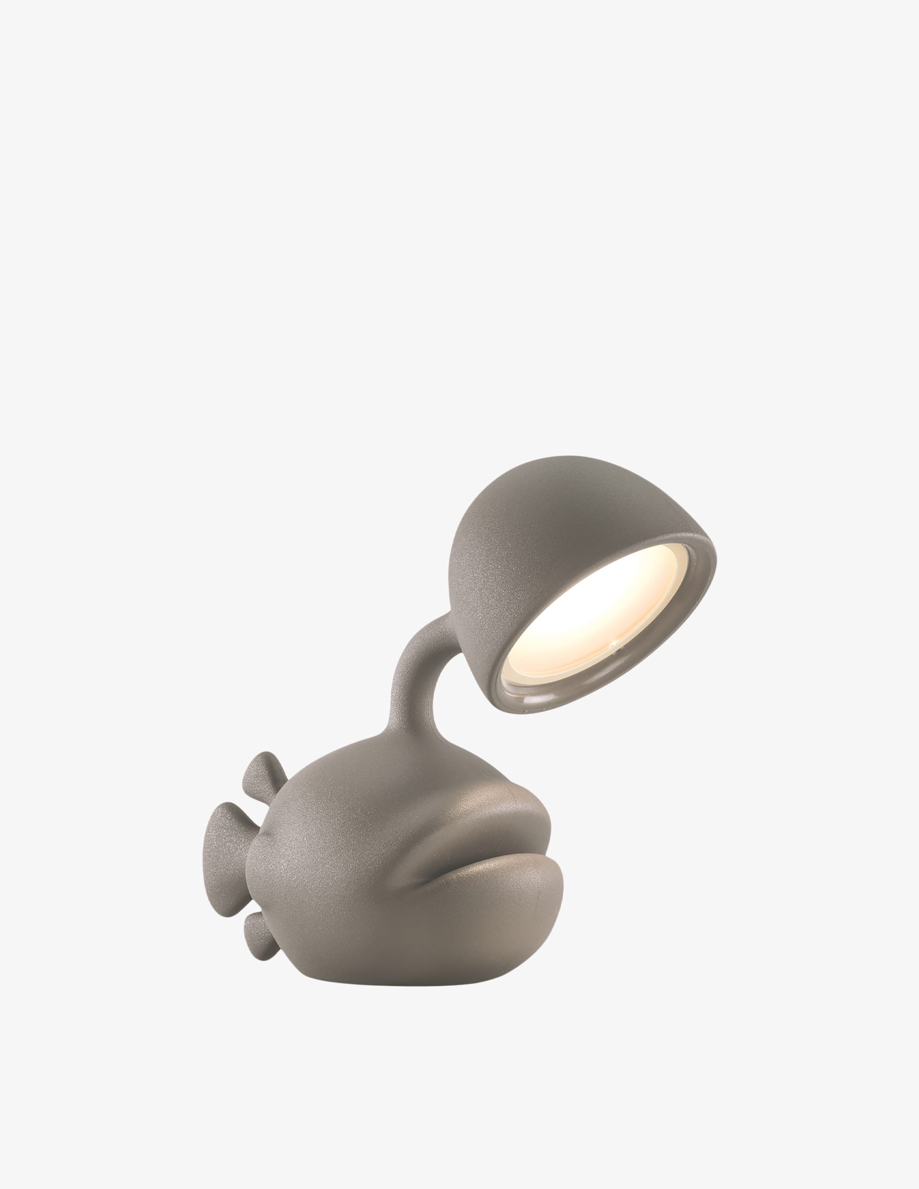 Shop Qeeboo Abyss Lamp Dove Grey on Rinascente