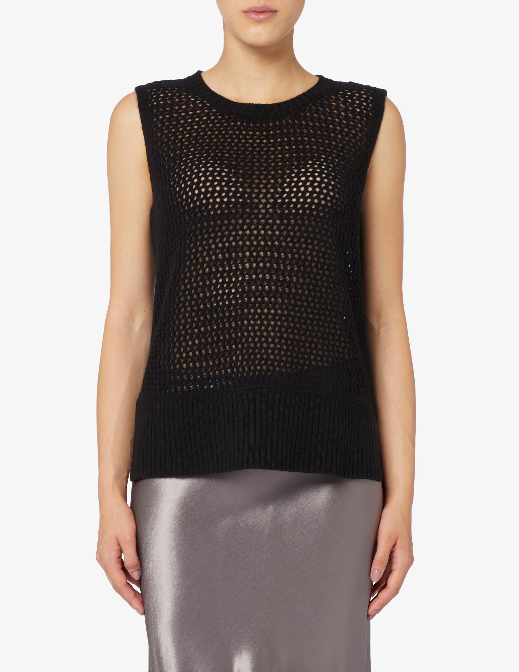 Shop Rinascente Collection Crew neck gillet on Rinascente