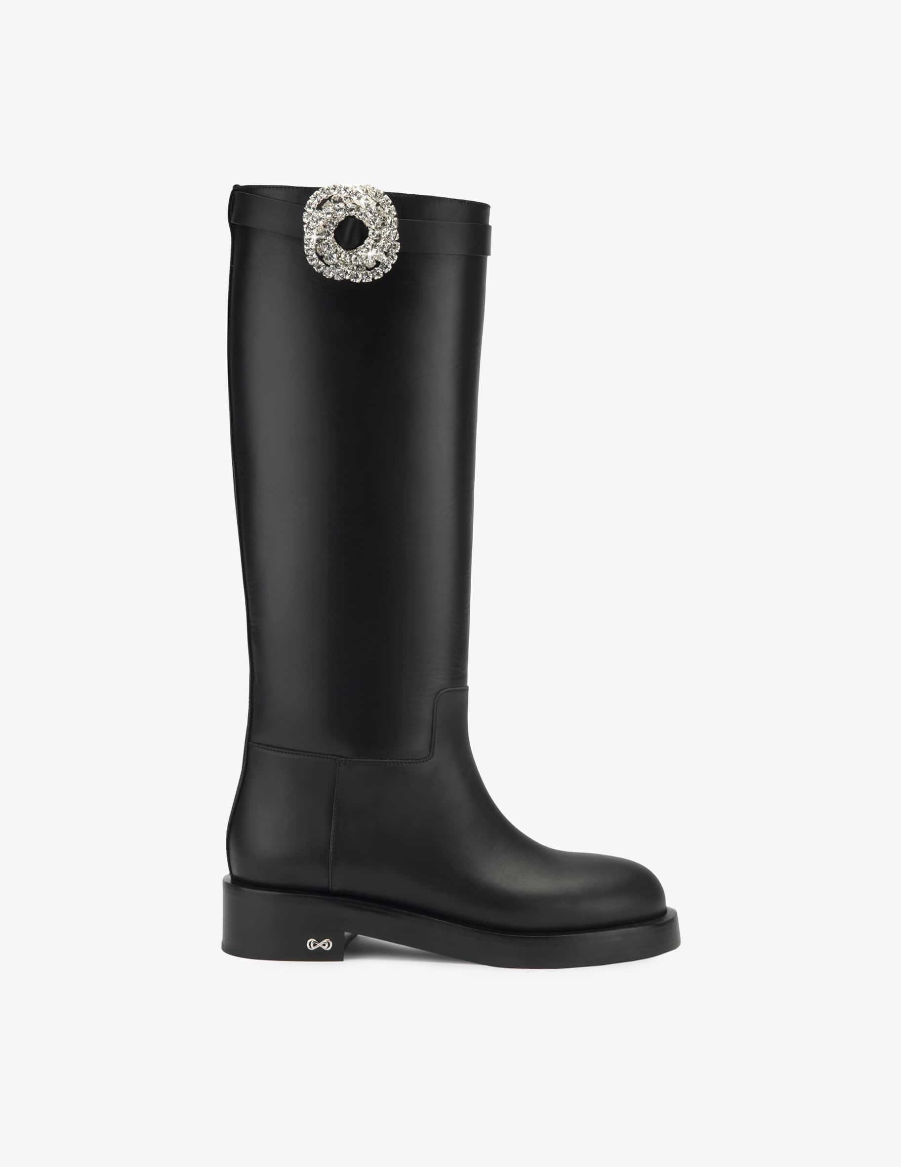 Shop Mach & Mach Galaxy riding boots on Rinascente