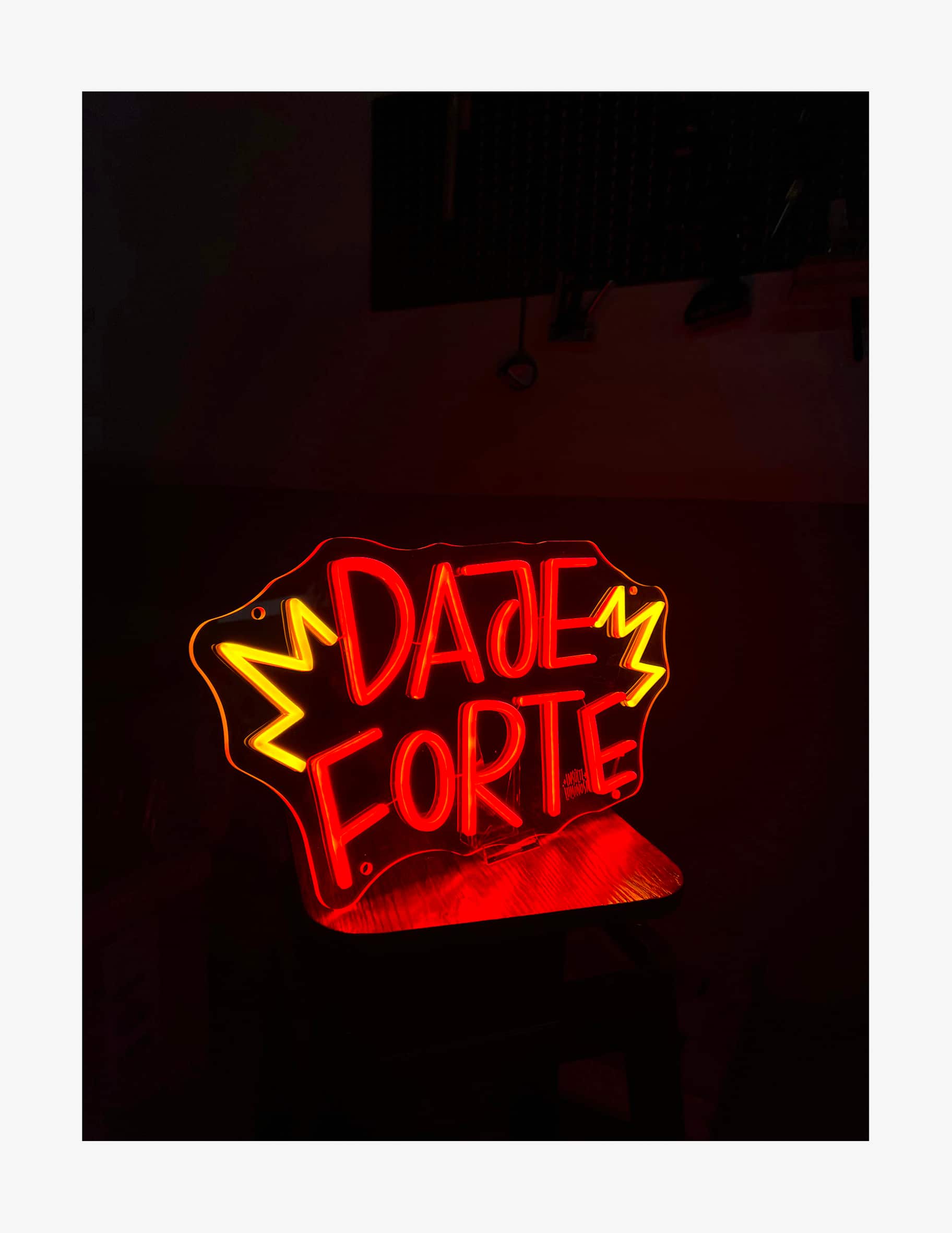 Shop Insulti Luminosi Daje Forte Luminous Sign on Rinascente