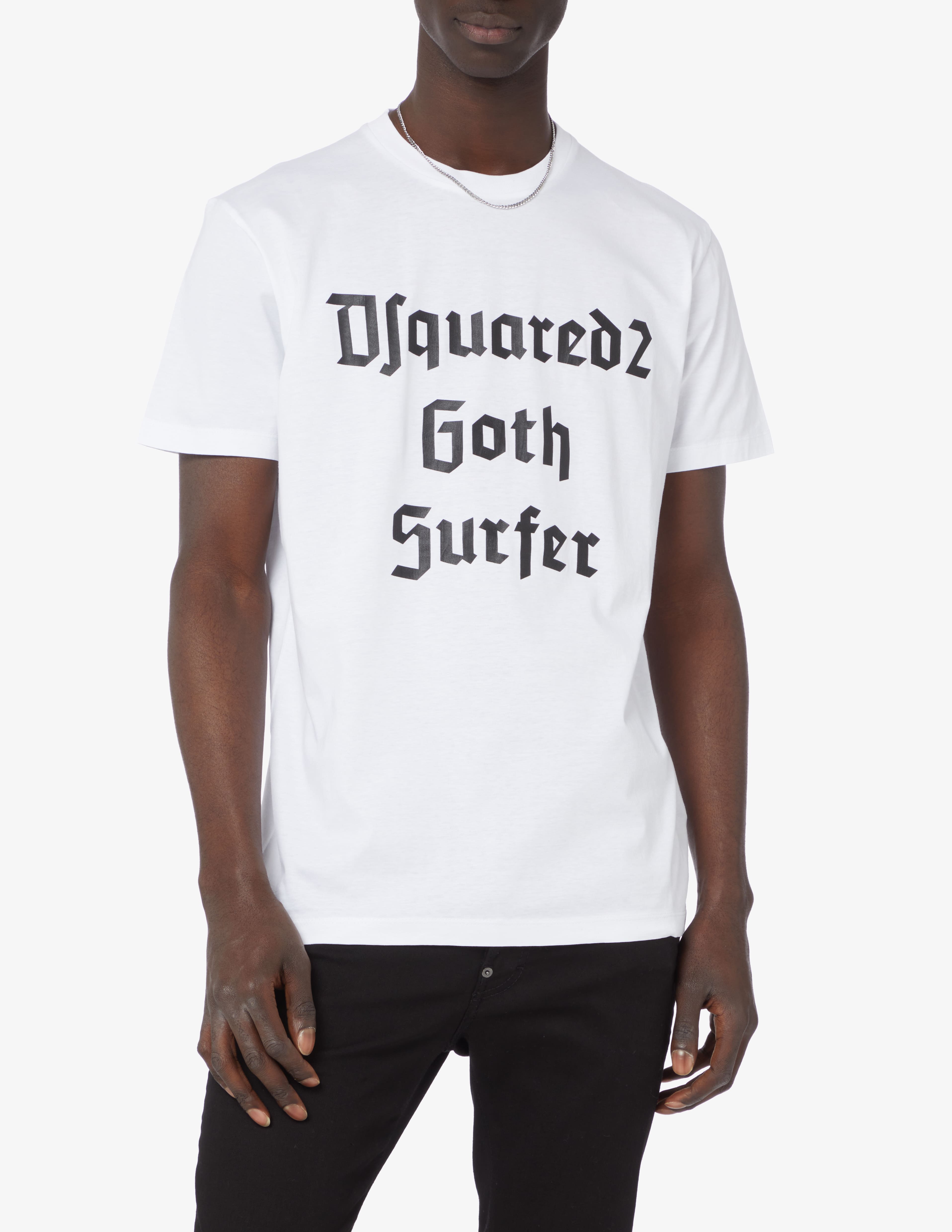 Shop Dsquared2 Goth surfer t-shirt on Rinascente