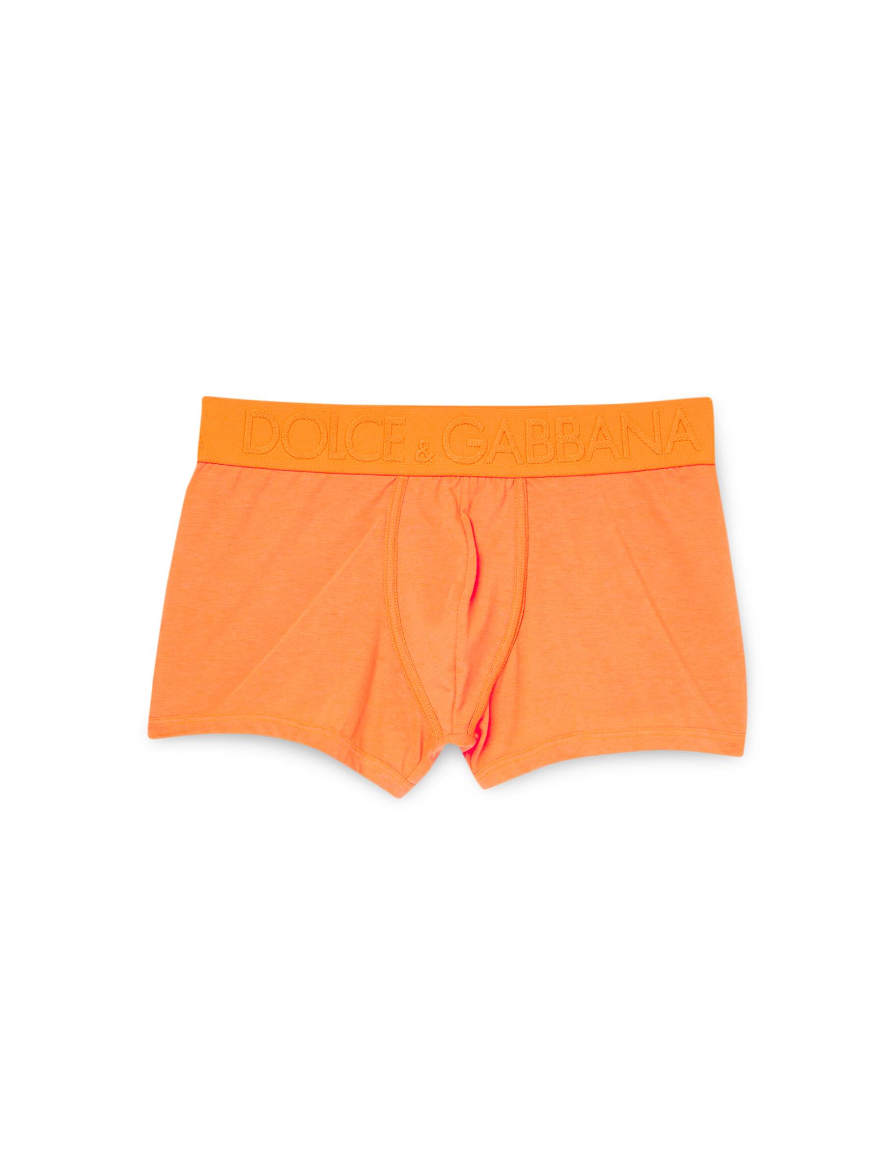 Shop Dolce & Gabbana Boxer fluo - orange on Rinascente