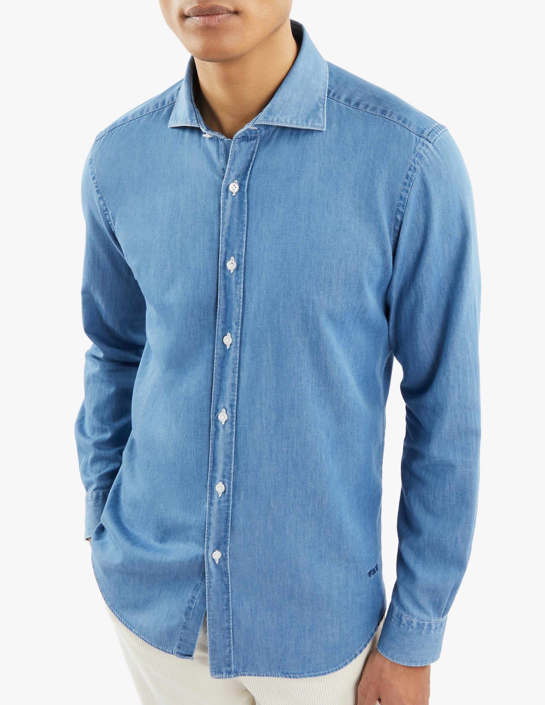 Acquista Fay Camicia in Denim su Rinascente