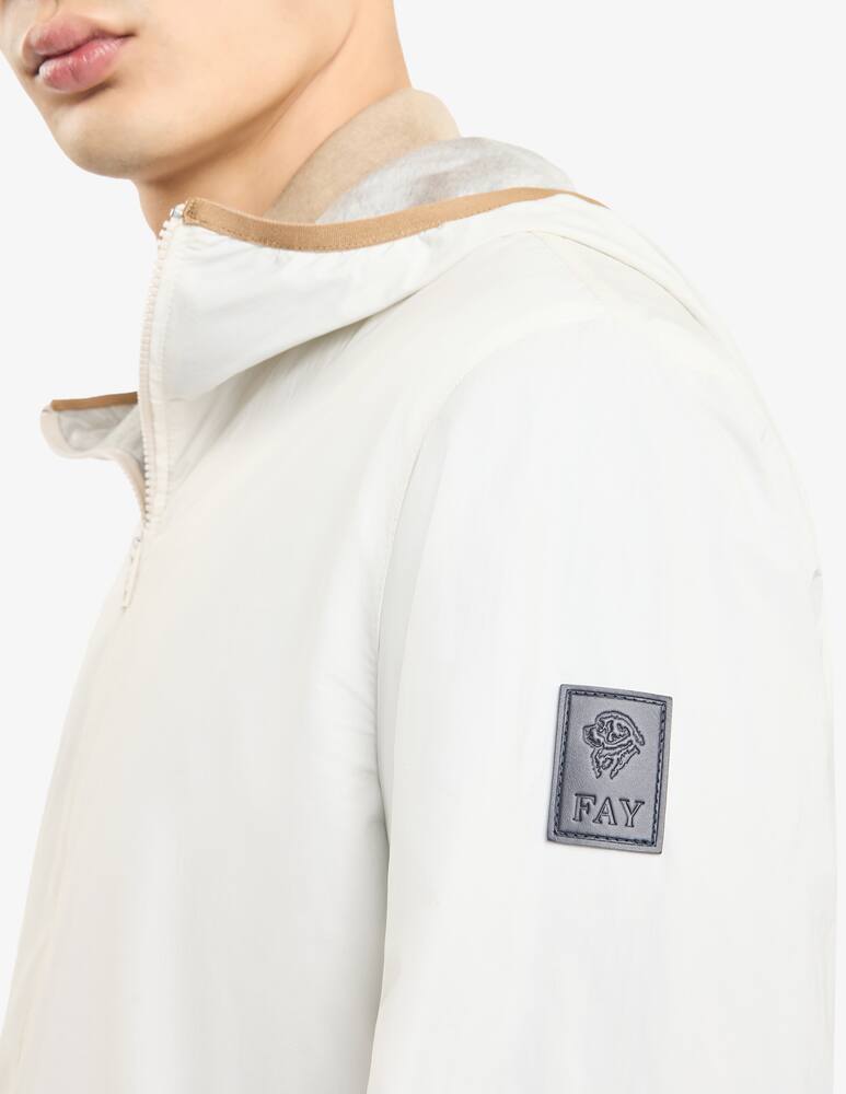 Shop Fay Windbreaker in Superlight Nylon on Rinascente