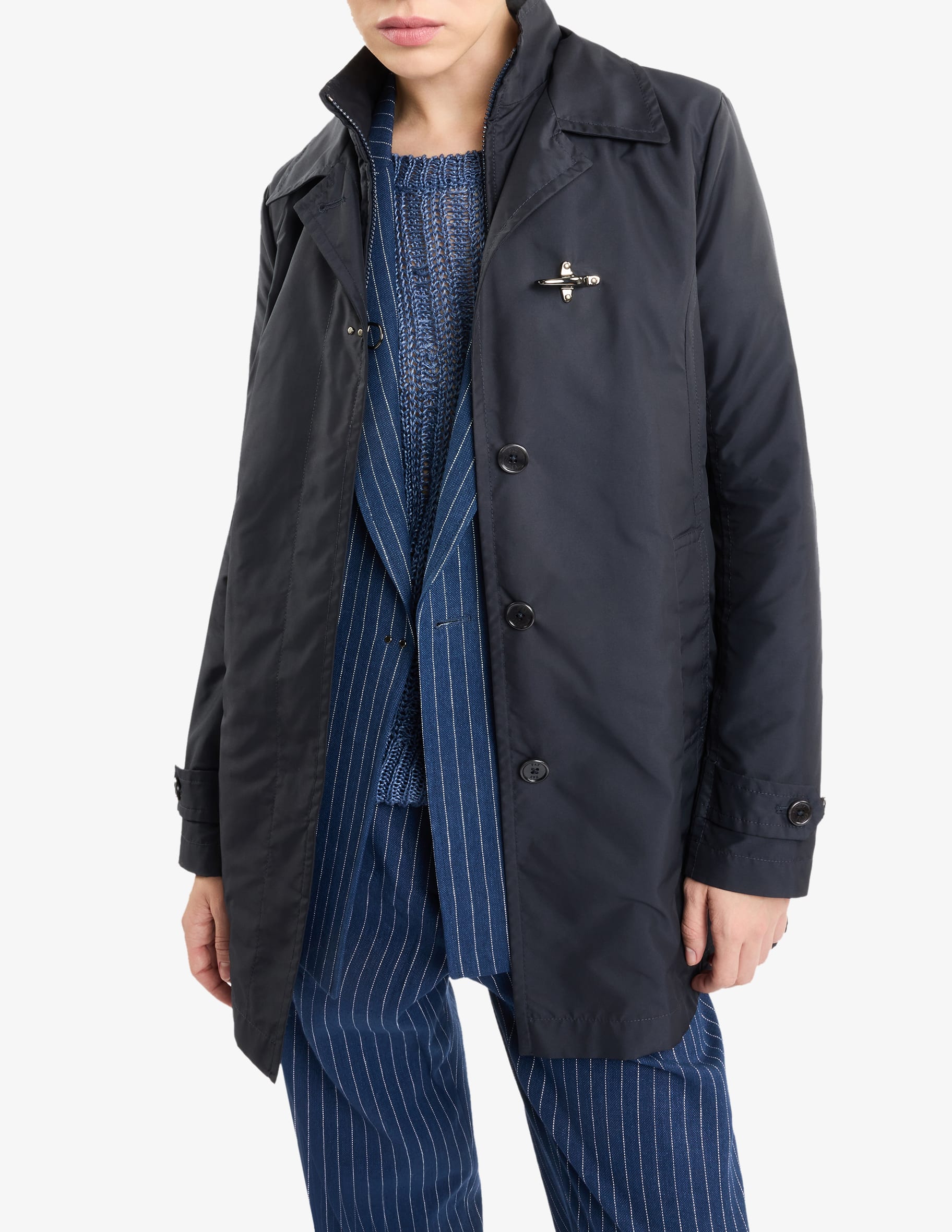 Acquista Fay Morning Coat in Popeline Tecnico su Rinascente