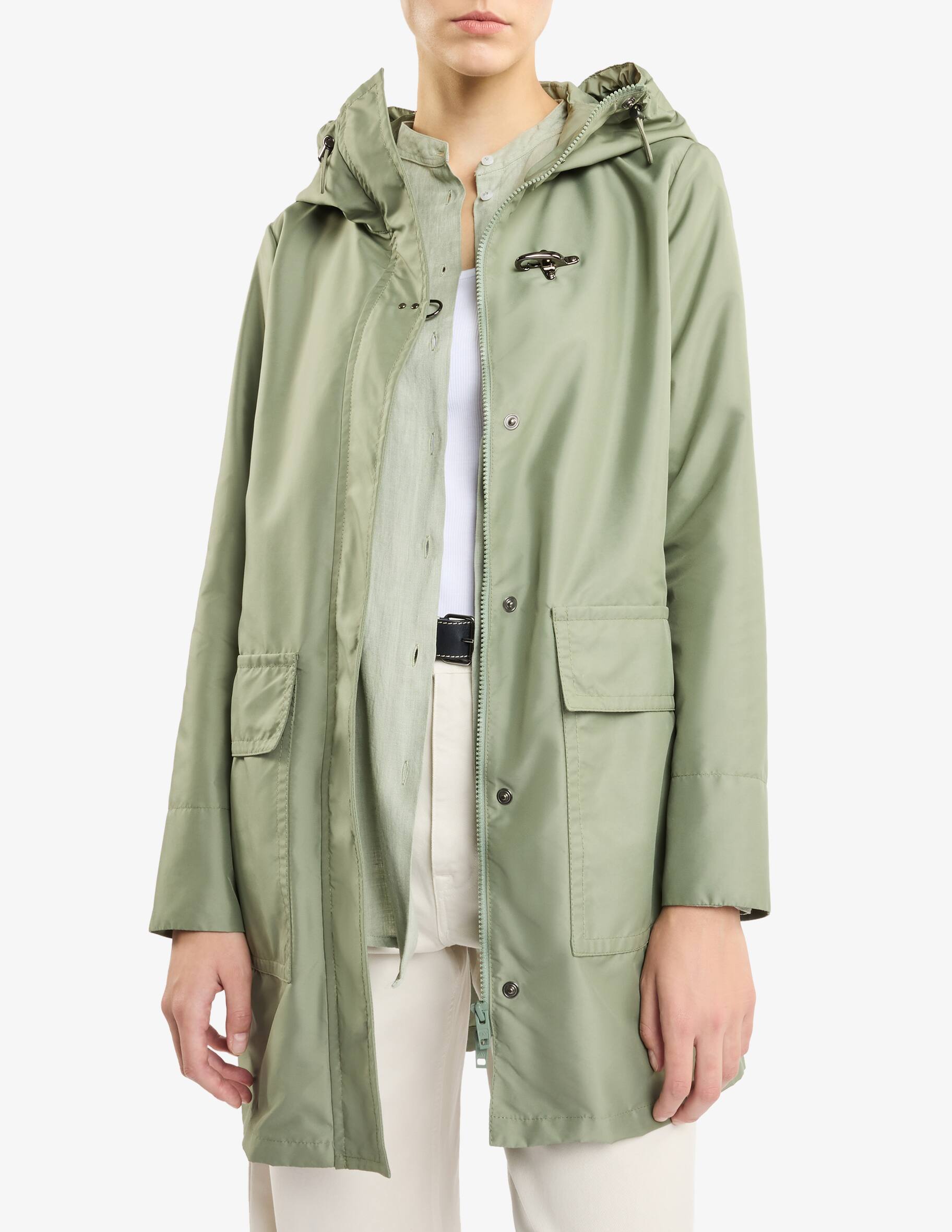 Shop Fay Parka in Technical Poplin on Rinascente